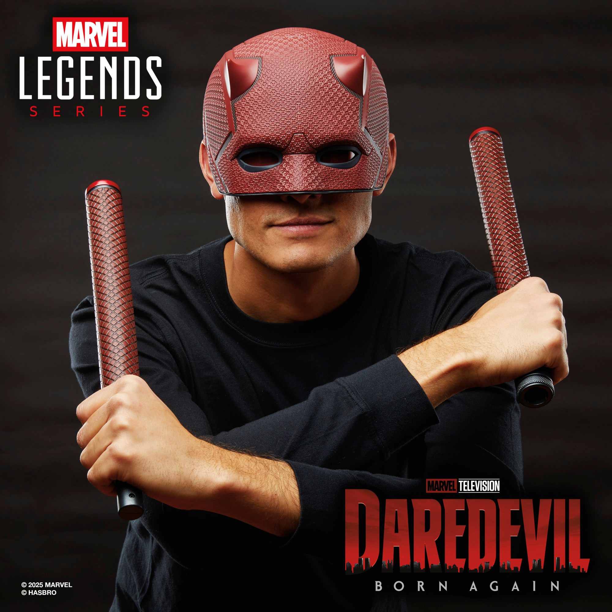 Marvel Legends Daredevil Mask And Billy Club Replica Set Pre-Orders ...