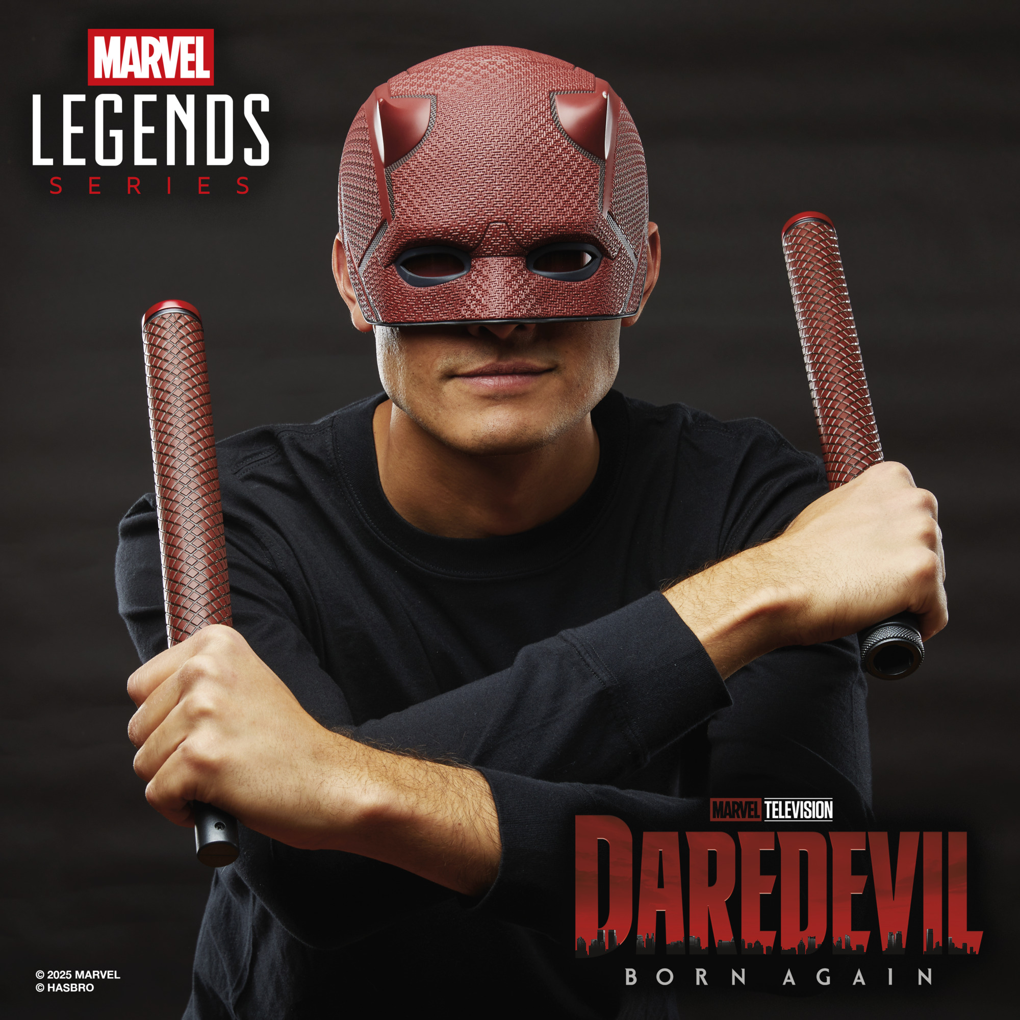 Marvel Legends Daredevil Mask And Billy Club Replica Set Pre-Orders ...
