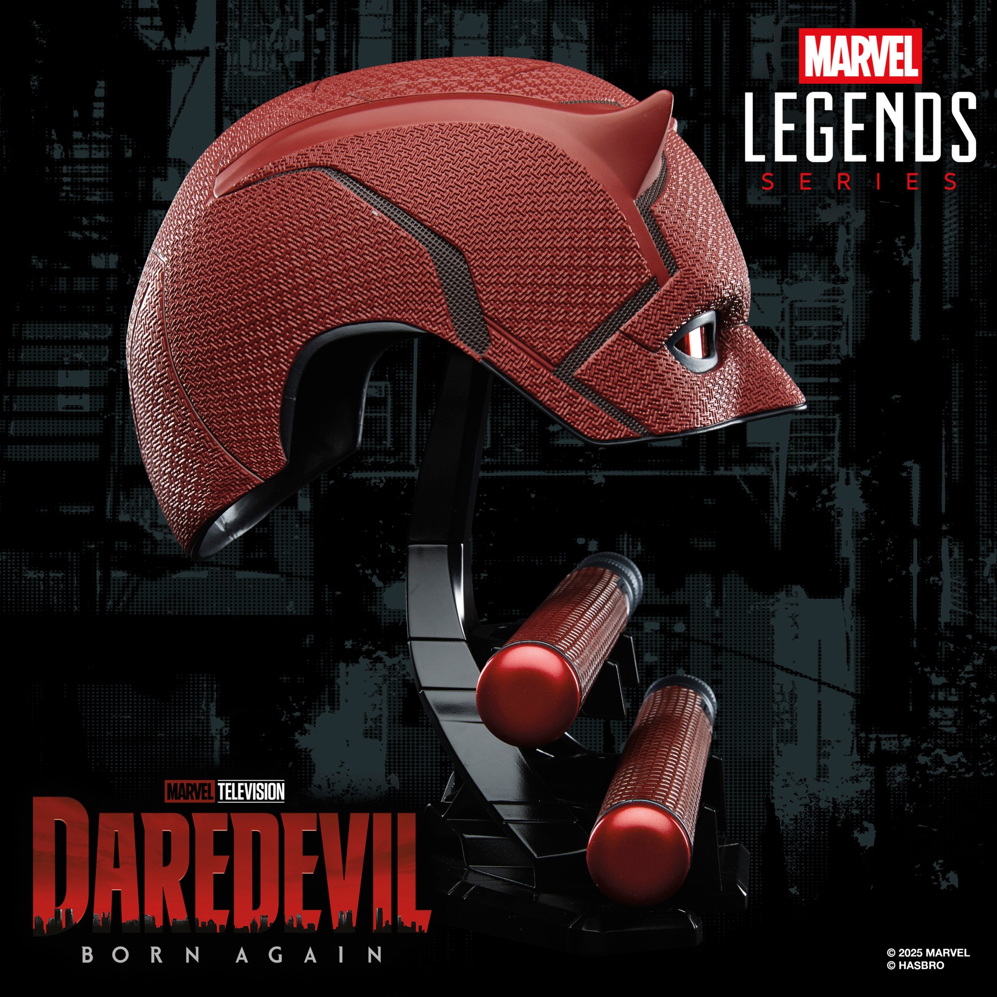Marvel Legends Daredevil Mask And Billy Club Replica Set Pre-Orders ...