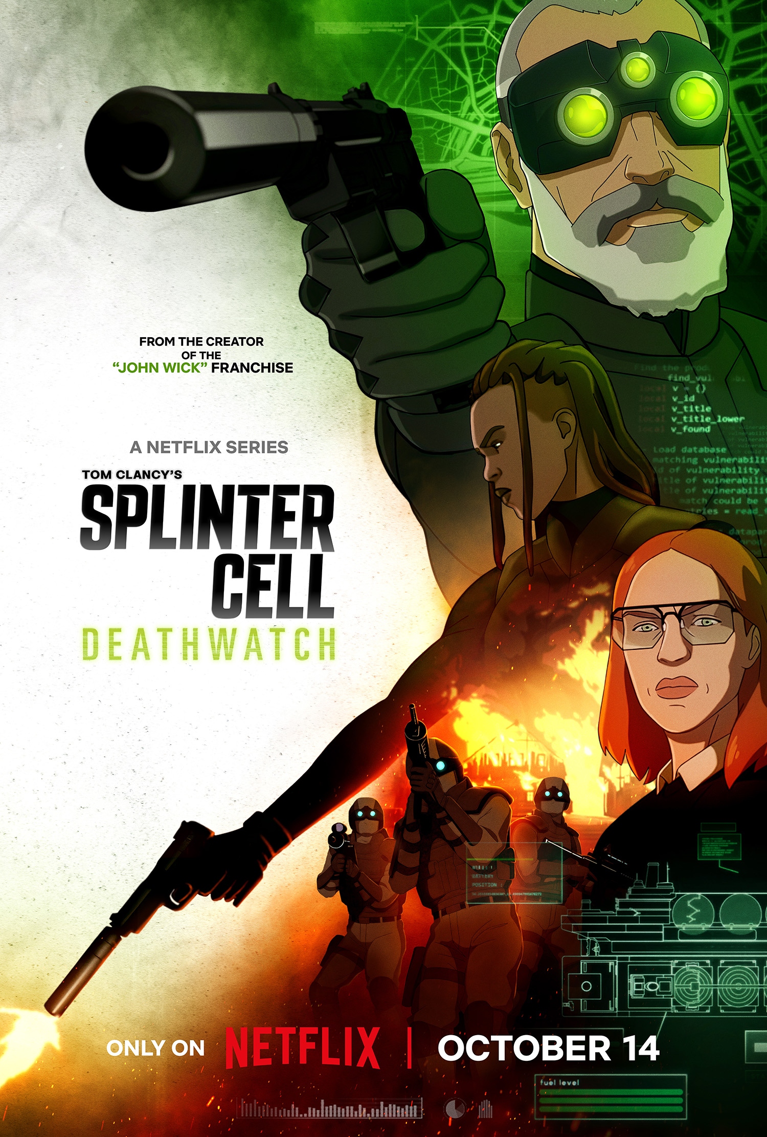 Netflix's Splinter Cell: Deathwatch Shares Intense New Trailer Ahead of ...
