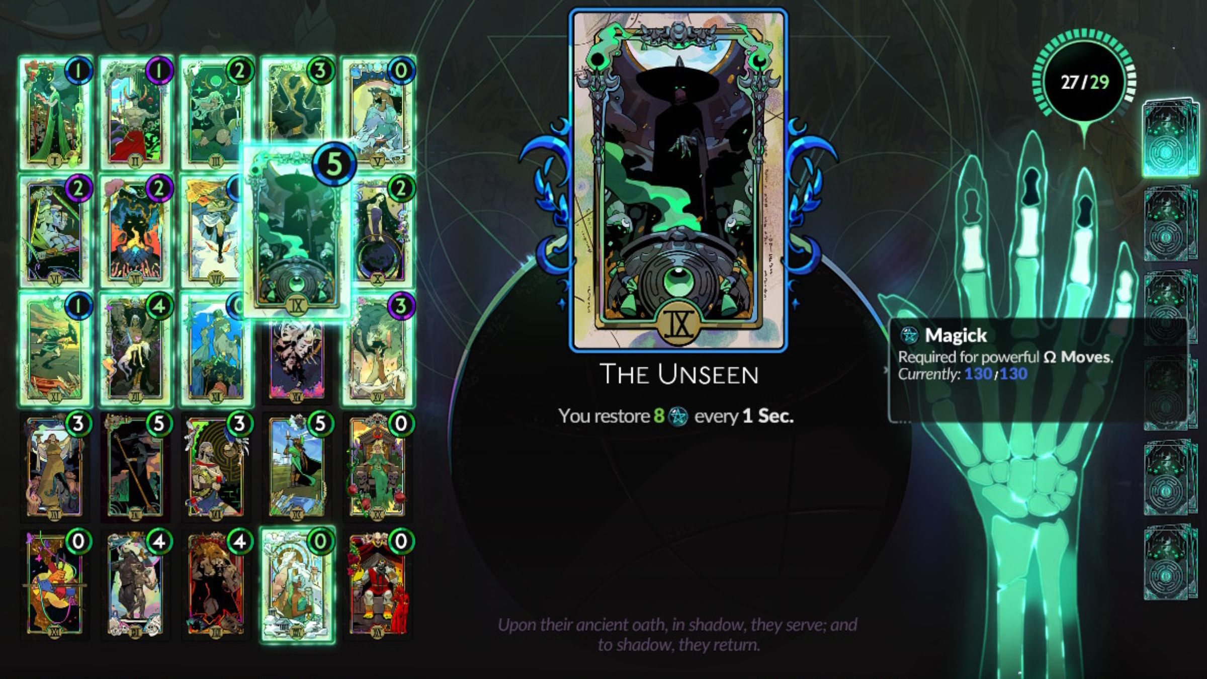 These Hades 2 Arcana Cards Should Always Be In Your Deck (& Here’s Why)