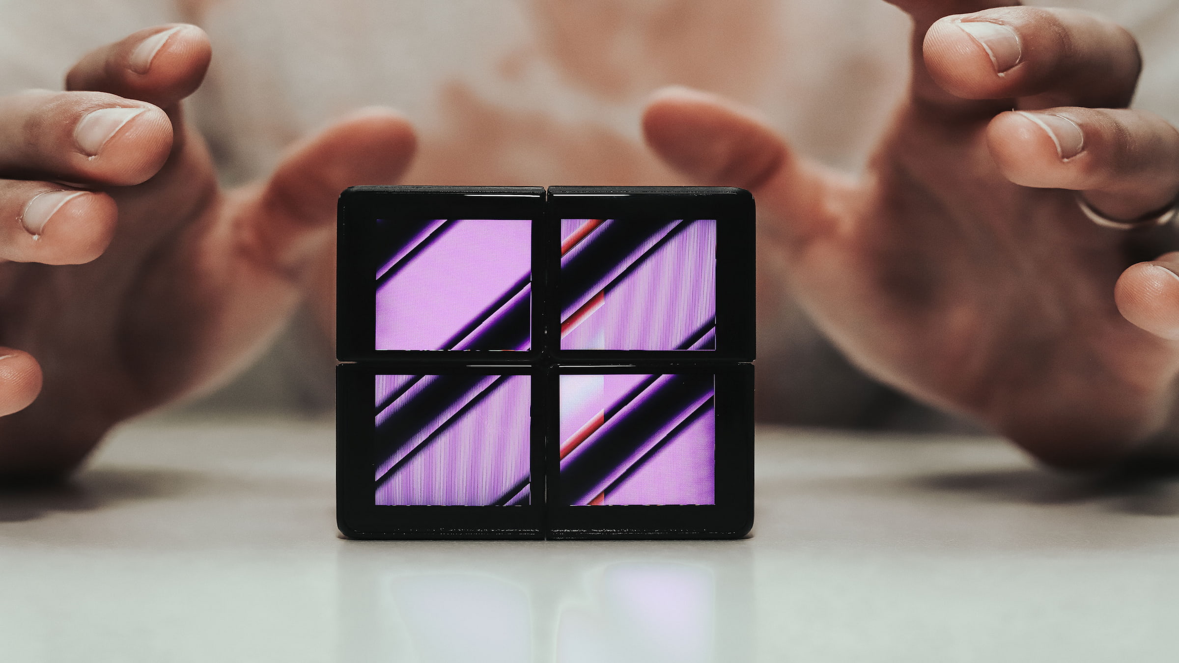 The First New Rubik's Cube In 50 Years Has 24 Screens & 8 Autonomous ...