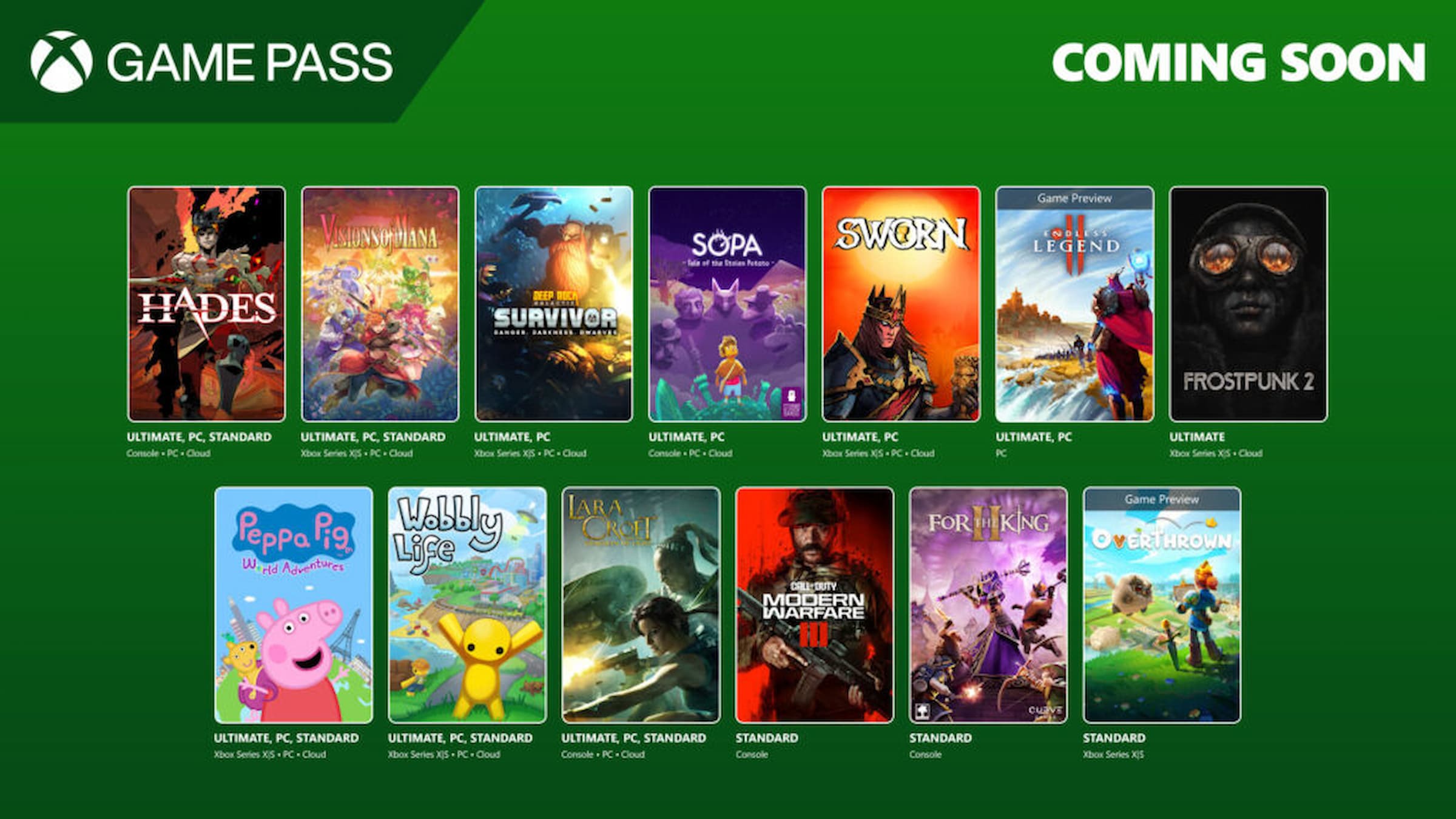 Xbox Game Pass Adding 13 More Games Before September 2025 Ends