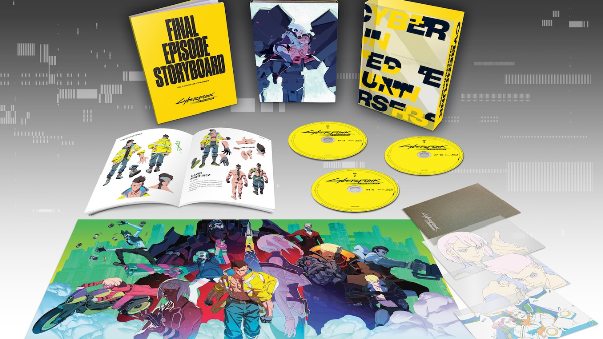 Cyberpunk Edgerunner's First Season Blu-ray Box Set Is Up for Pre-Order ...