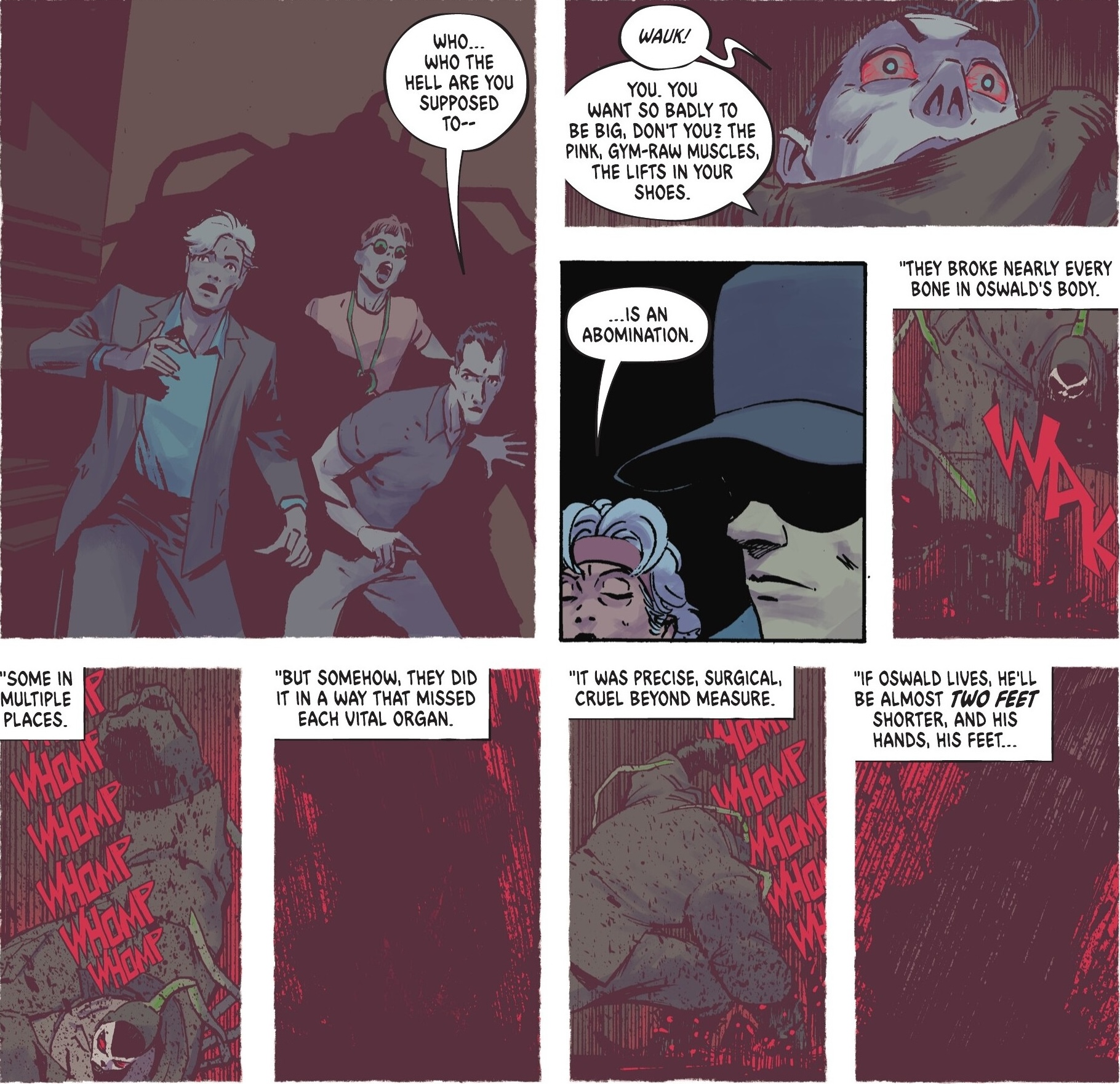 DC Just Gave the Penguin a Disturbing New Redesign More Horrifying Than ...