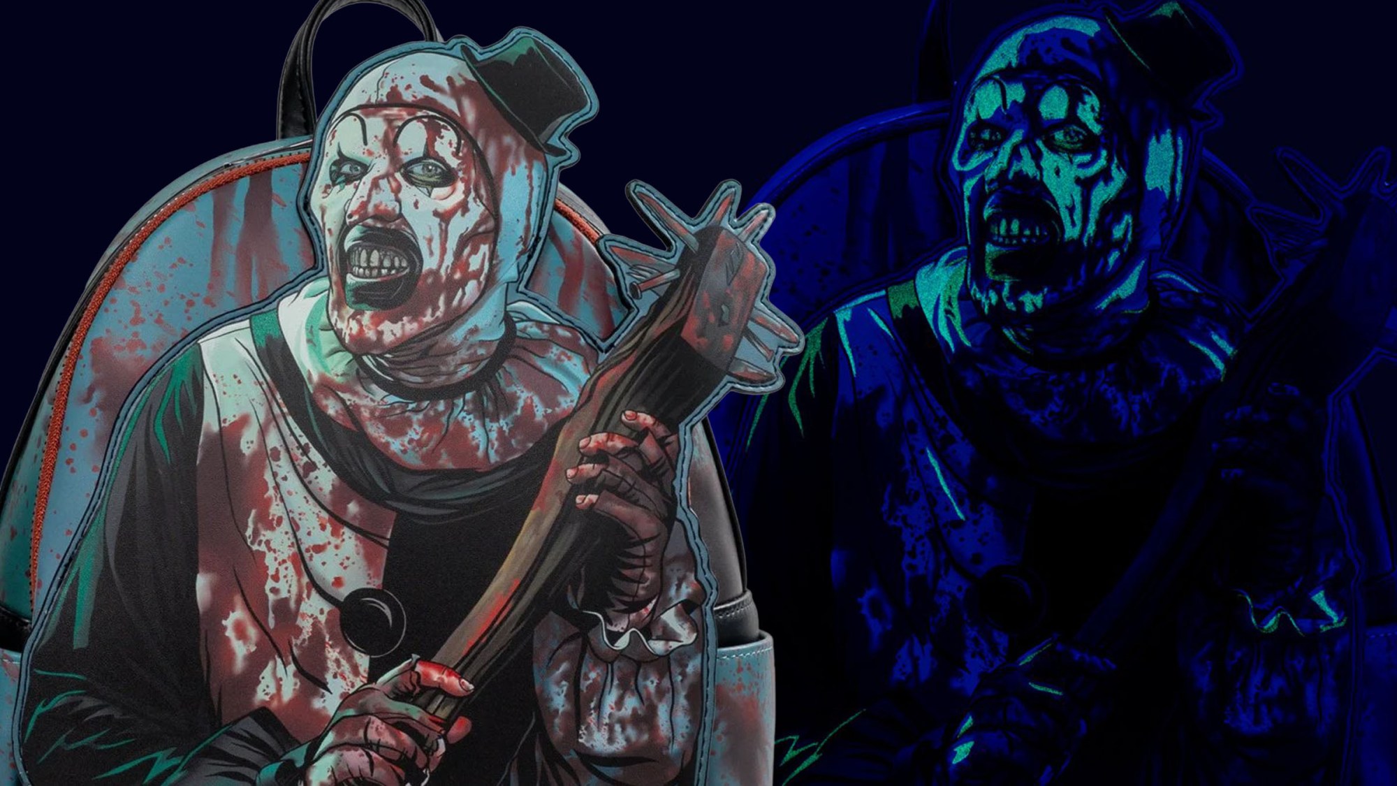 This Terrifier Art The Clown Backpack Probably Isn't Safe For School ...