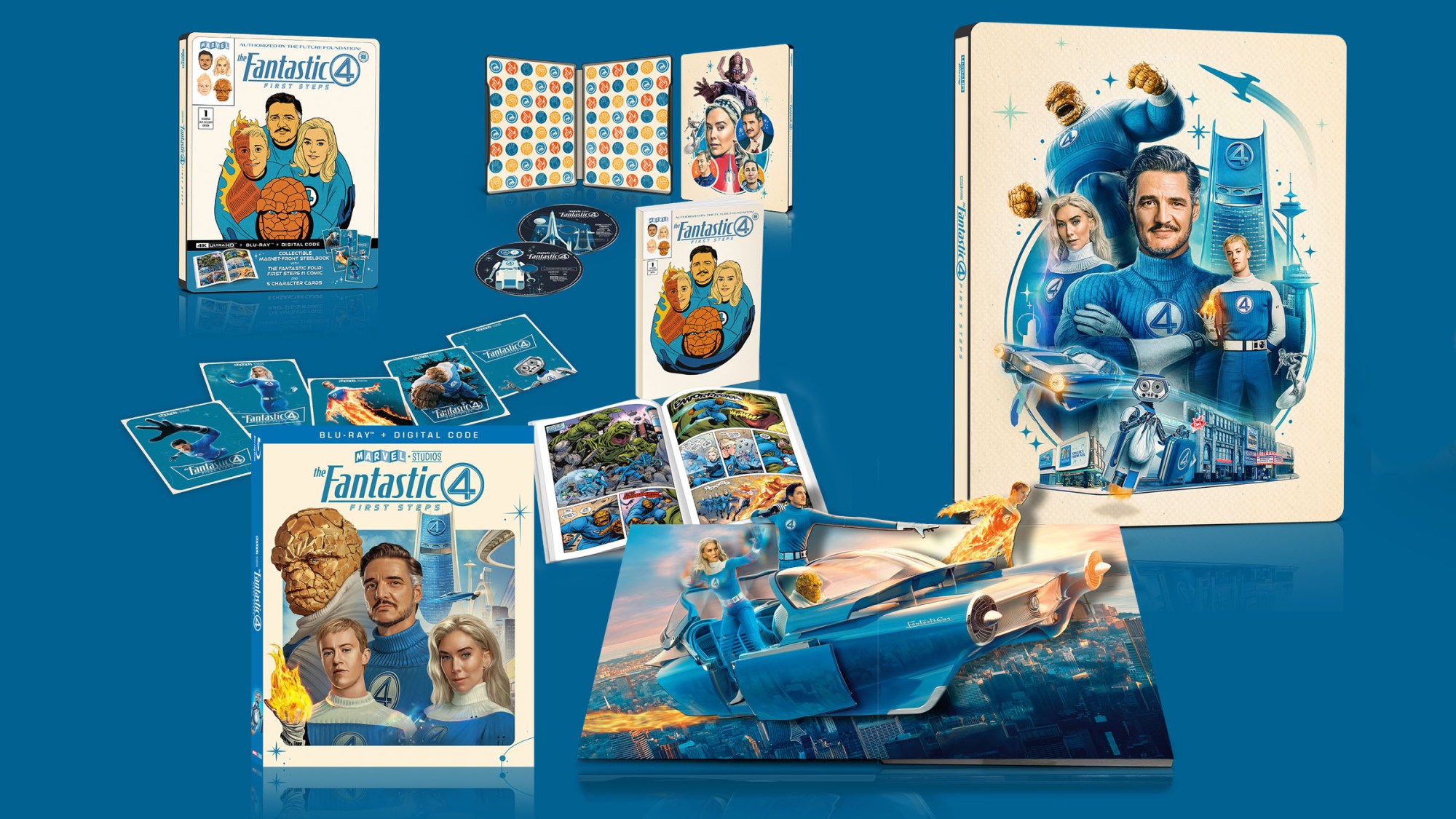 The Fantastic Four: First Steps 4K Blu-rays And Exclusives Are On Sale ...
