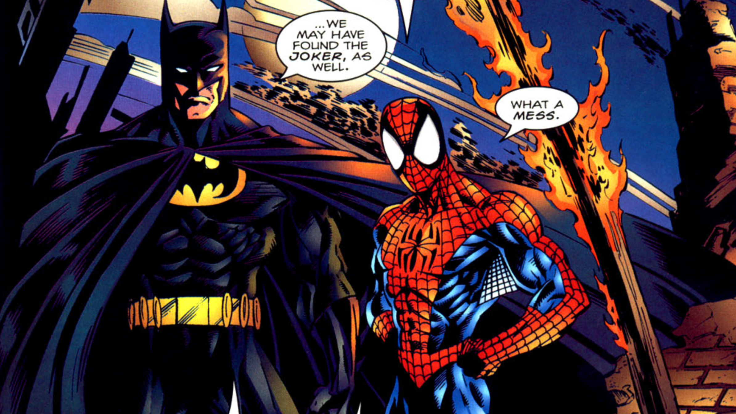 30 Years Ago, Spider-Man and Batman Teamed Up to Take on Comics's ...