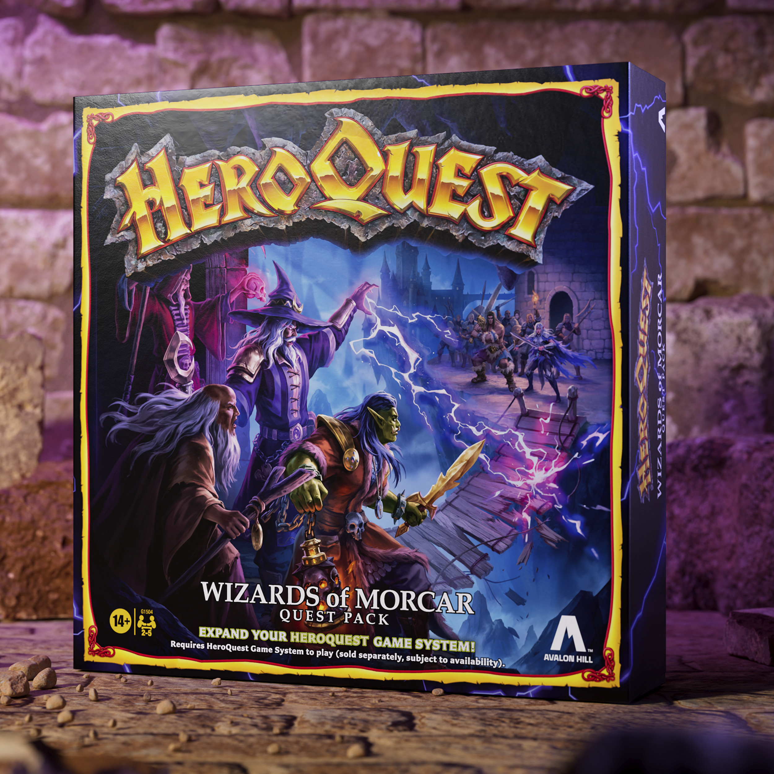 1991 HeroQuest Wizards of Morcar Expansion Is Back With 5 New Quests ...
