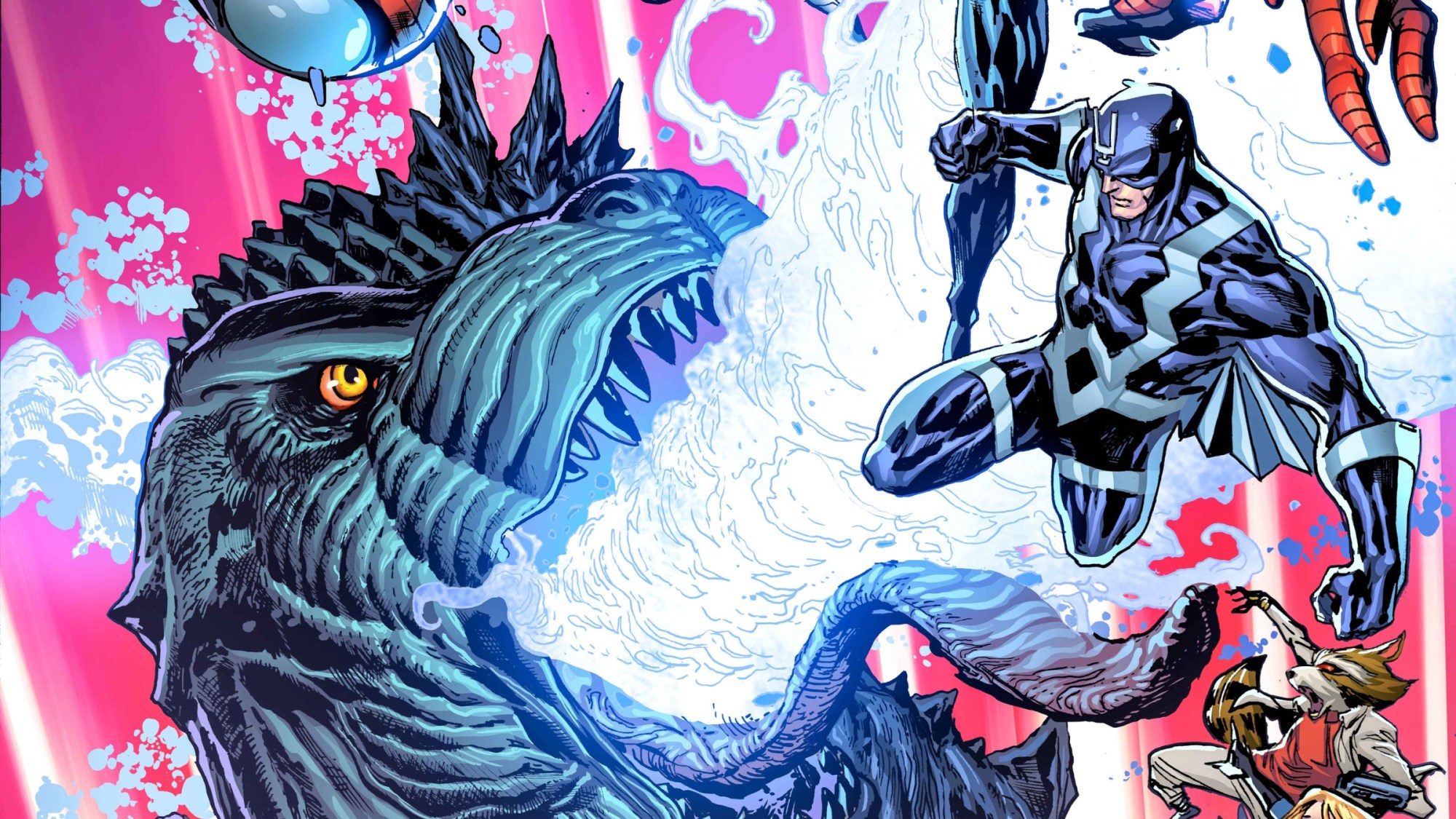 Almost 20 Years On, Marvel's New Godzilla Crossover Is The World War ...