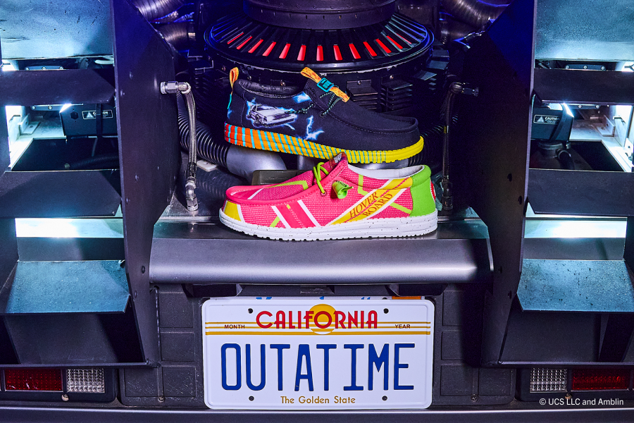 Back To The Future Crocs and Hey Dude Shoes Are On Sale Now For The ...