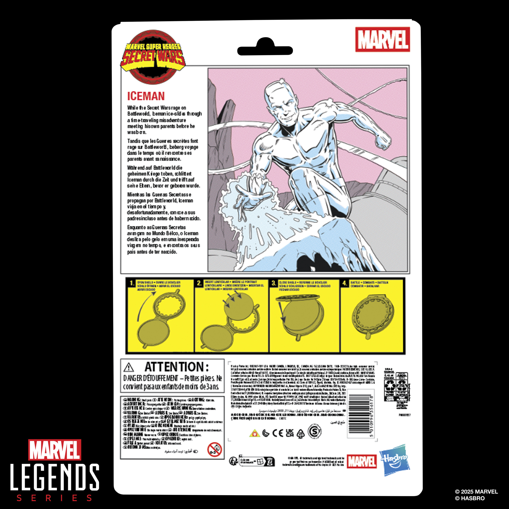 Marvel Legends Secret Wars Ice Man Figure Pre-0rders Launch Today ...