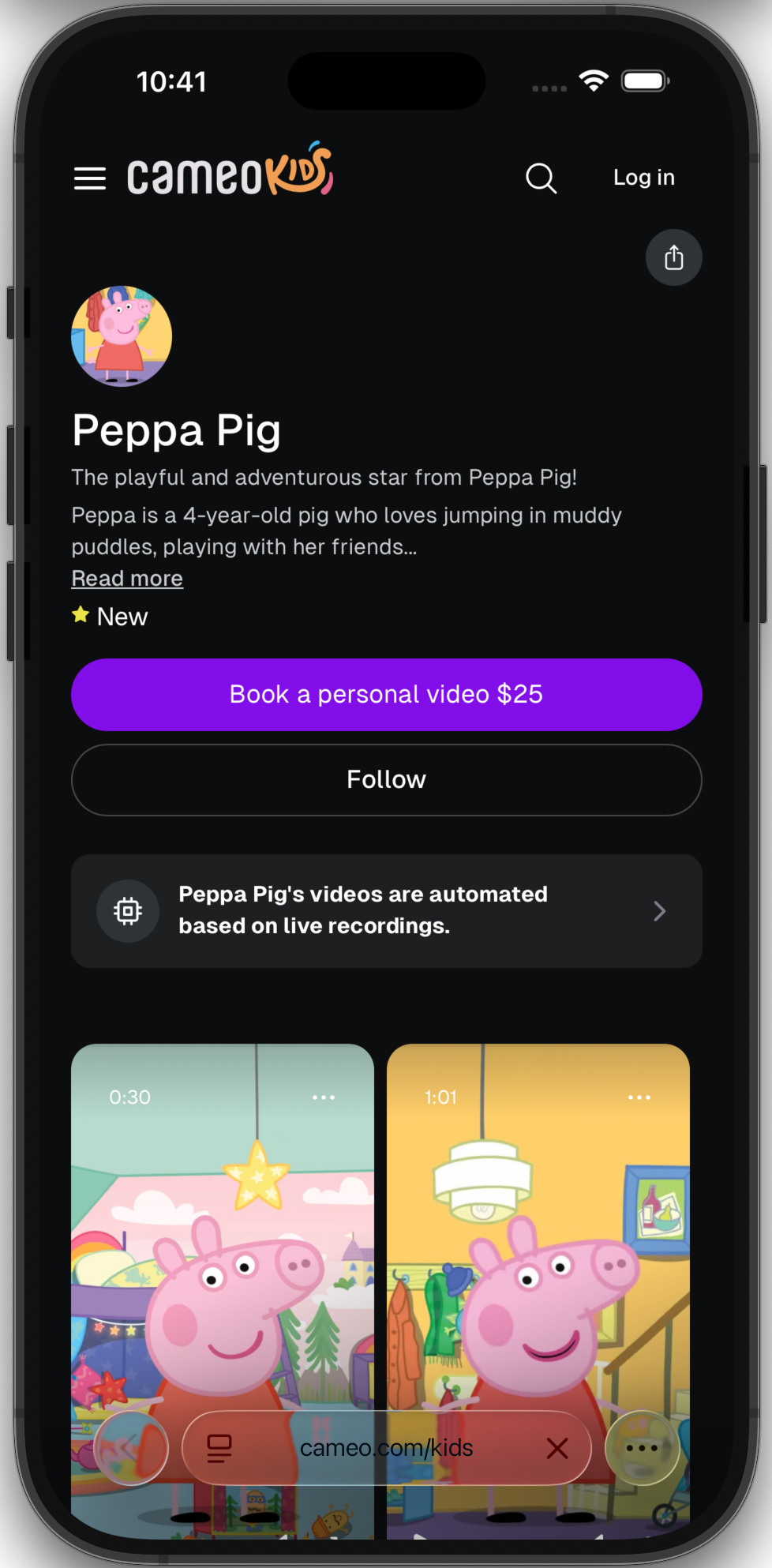 You Can Now Get Your Very Own Cameo from Peppa Pig (And Here's How ...