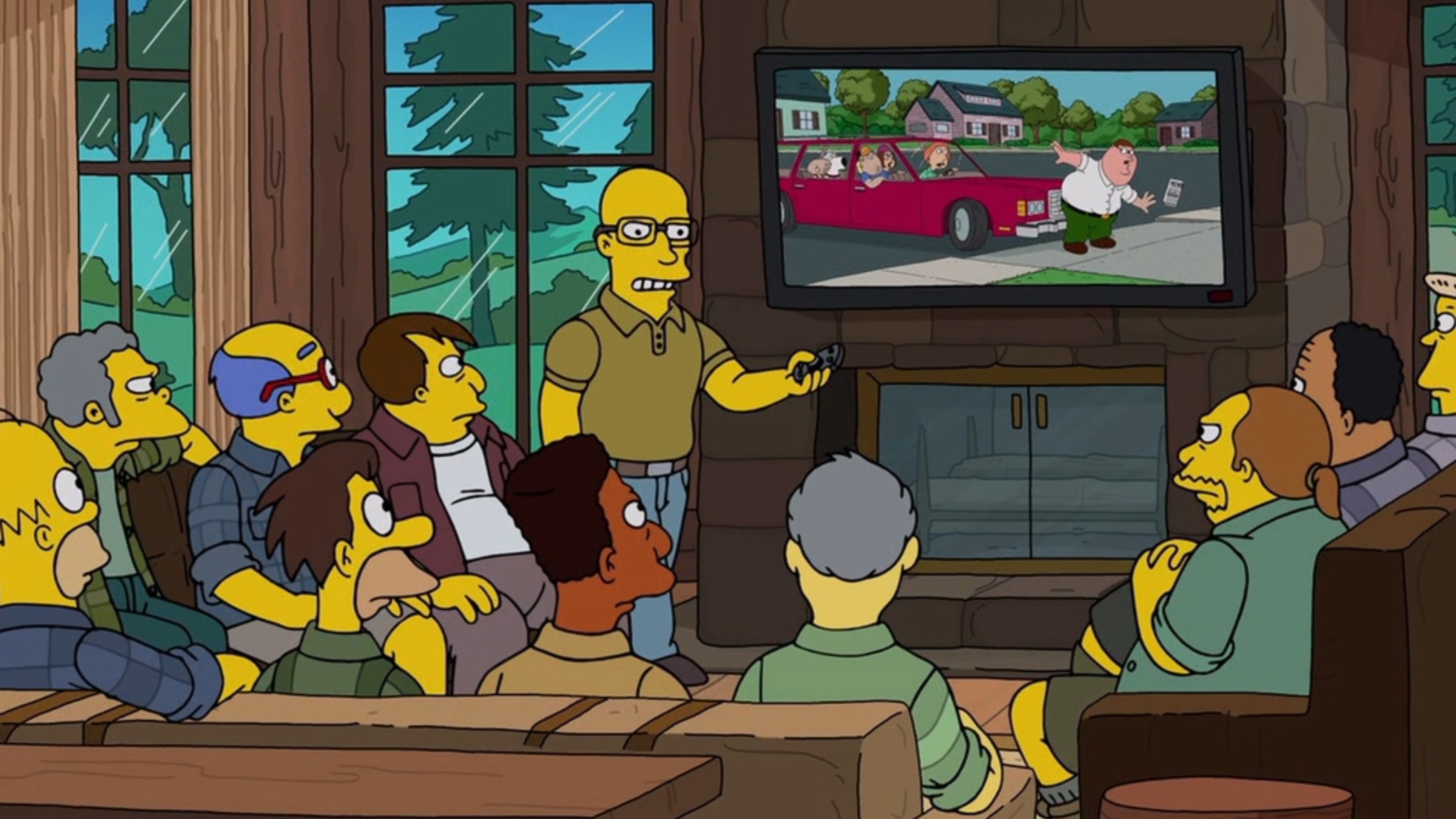 The Simpsons Resparks Feud With Family Guy, American Dad and More in ...
