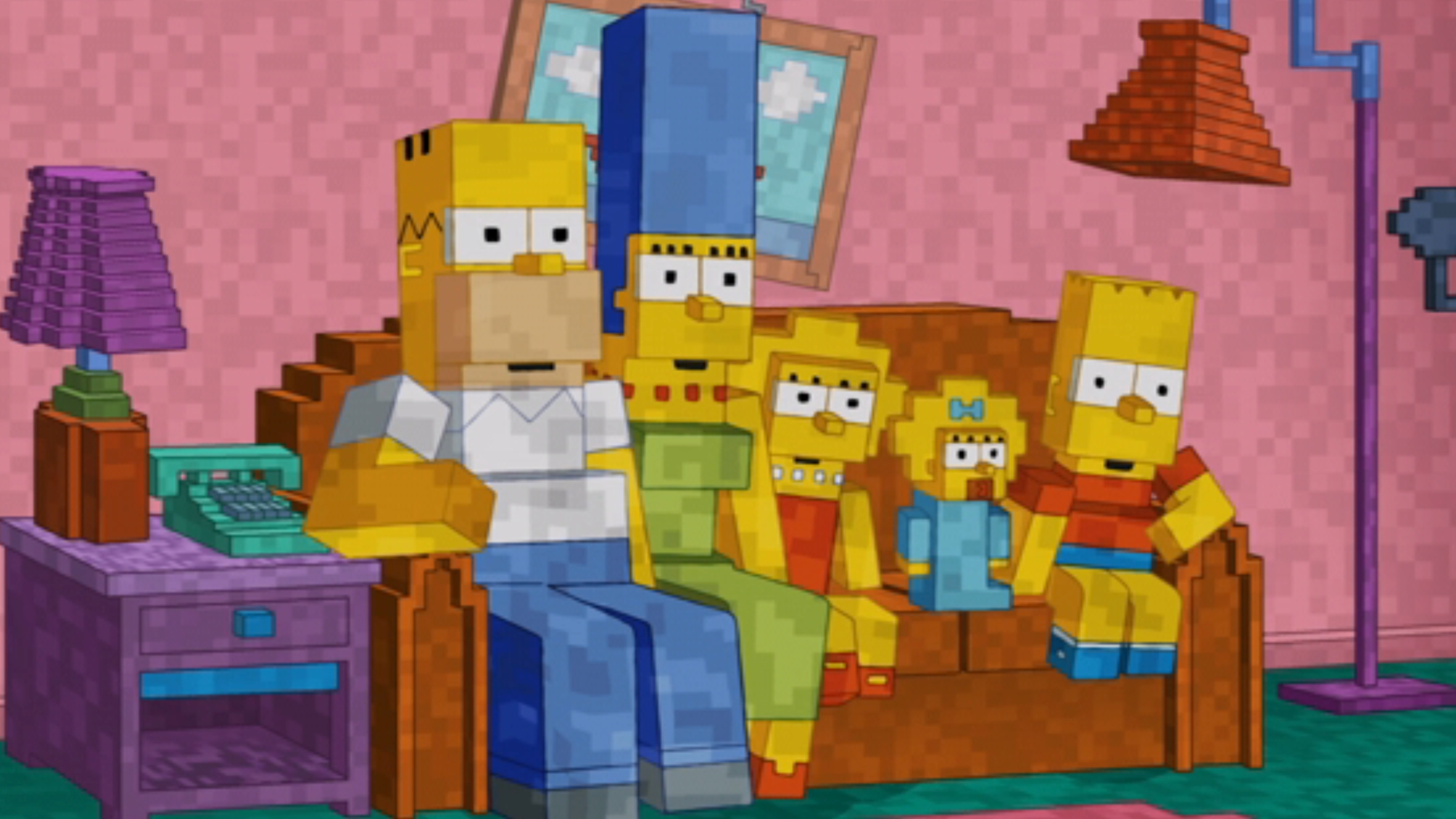 The Simpsons Predicted Its Minecraft Crossover Long Before Their Big ...