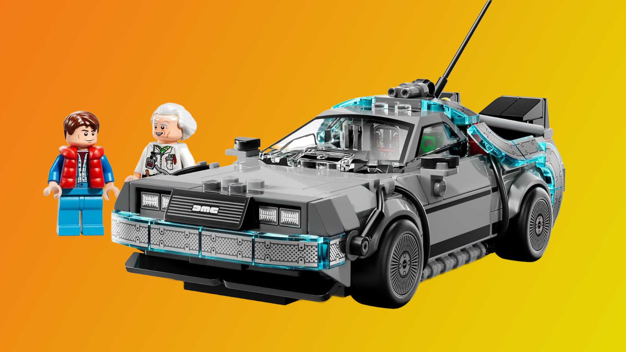 LEGO Speed Champions Back to the Future Time Machine Set Is Up For Pre ...