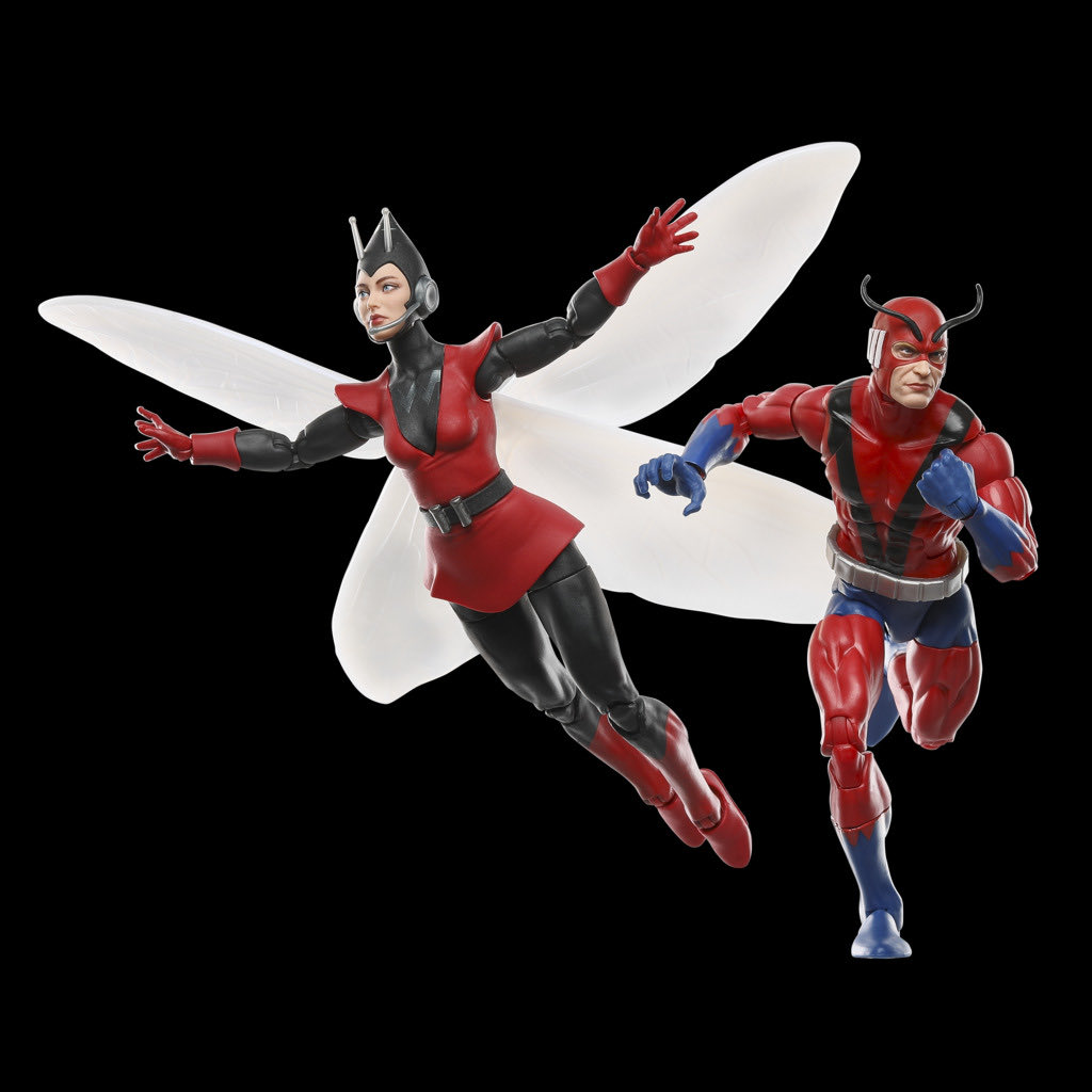 Hasbro Marvel Legends Classic Giant-Man and Wasp 2-Pack Reissue Pre ...