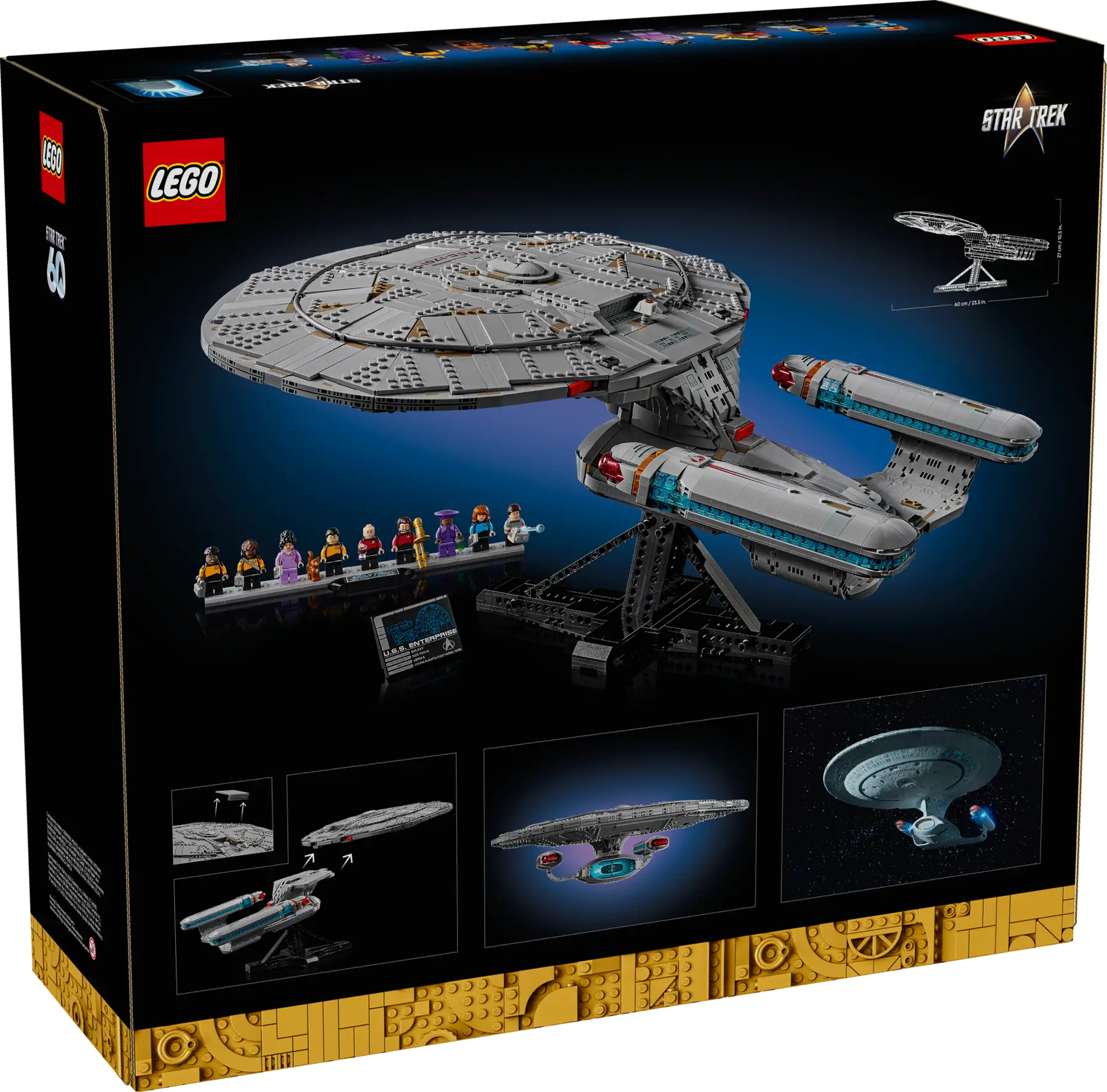 LEGO's First Star Trek Icons Set Releases Today: 3,600-Piece USS ...