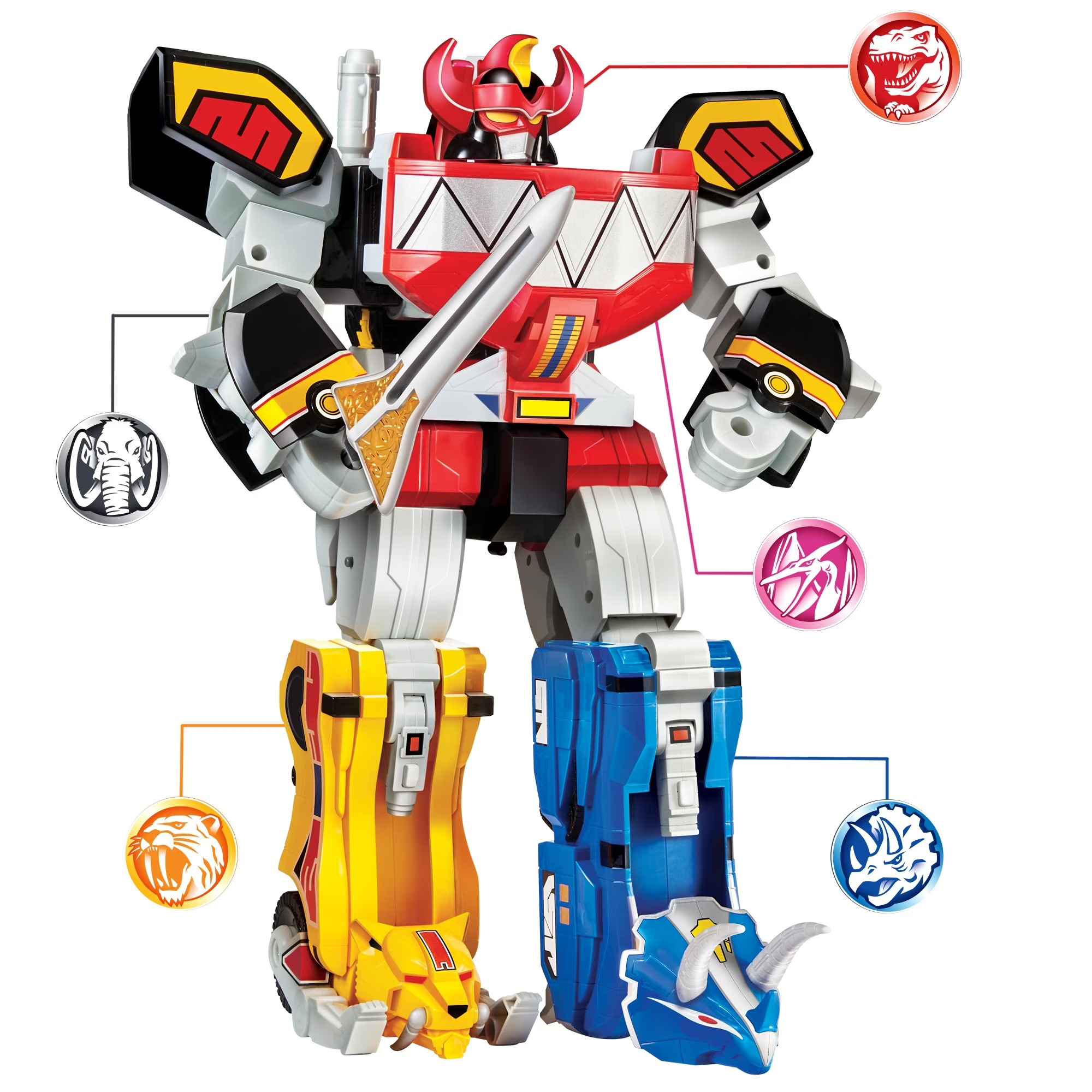 Mighty Morphin Power Rangers Combinable Megazord Gets Best Price Yet ...