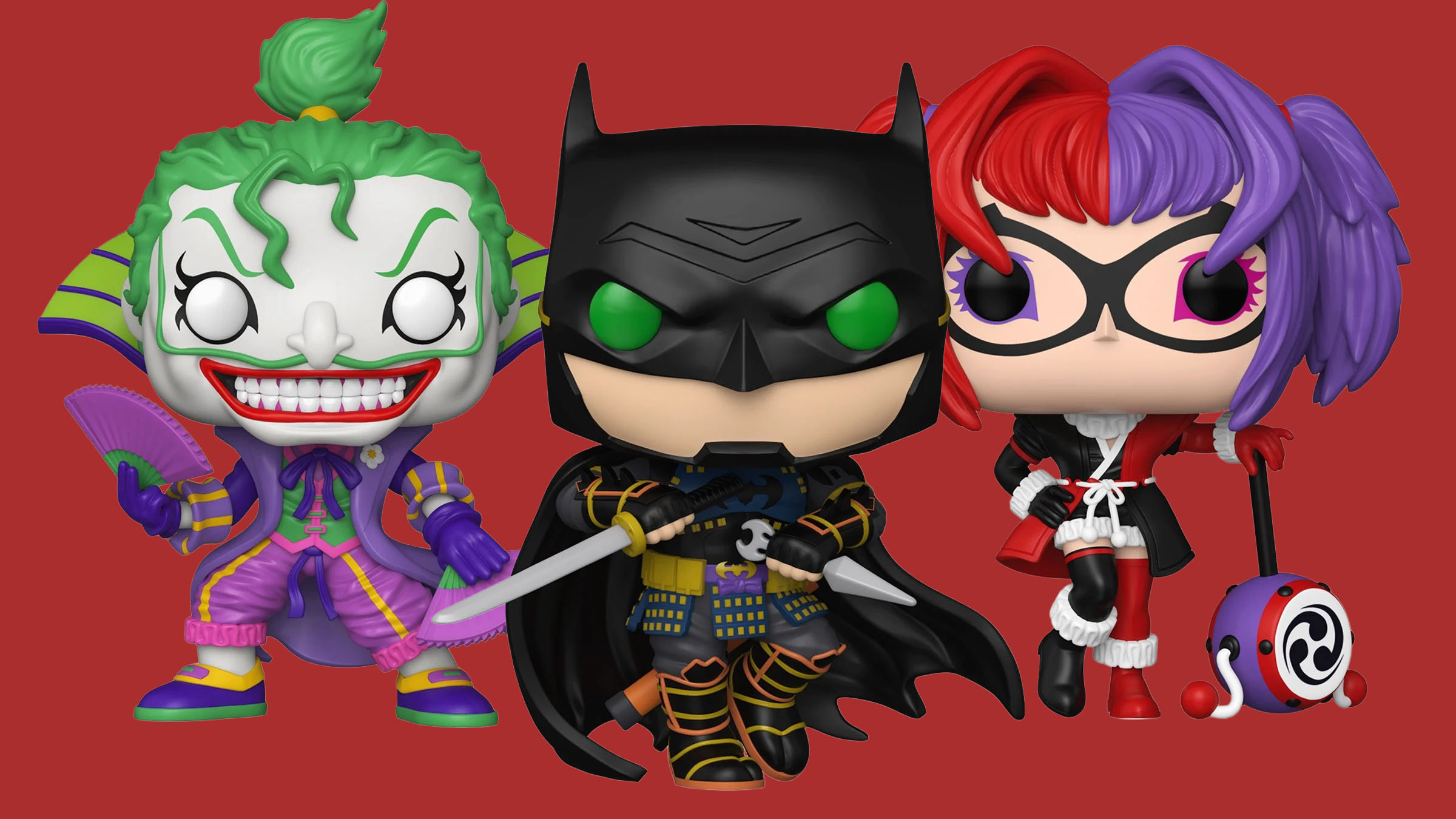 Batman Ninja Funko Pop Pre-Orders: Batman, Joker, and Harley Quinn - ComicBook.com