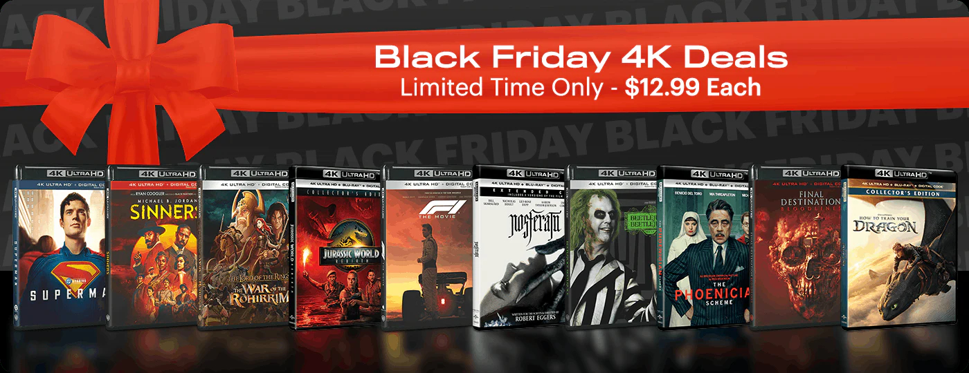The Best Black Friday 4K Blu-ray Deal Is All Hits For $13 Each (Updated ...