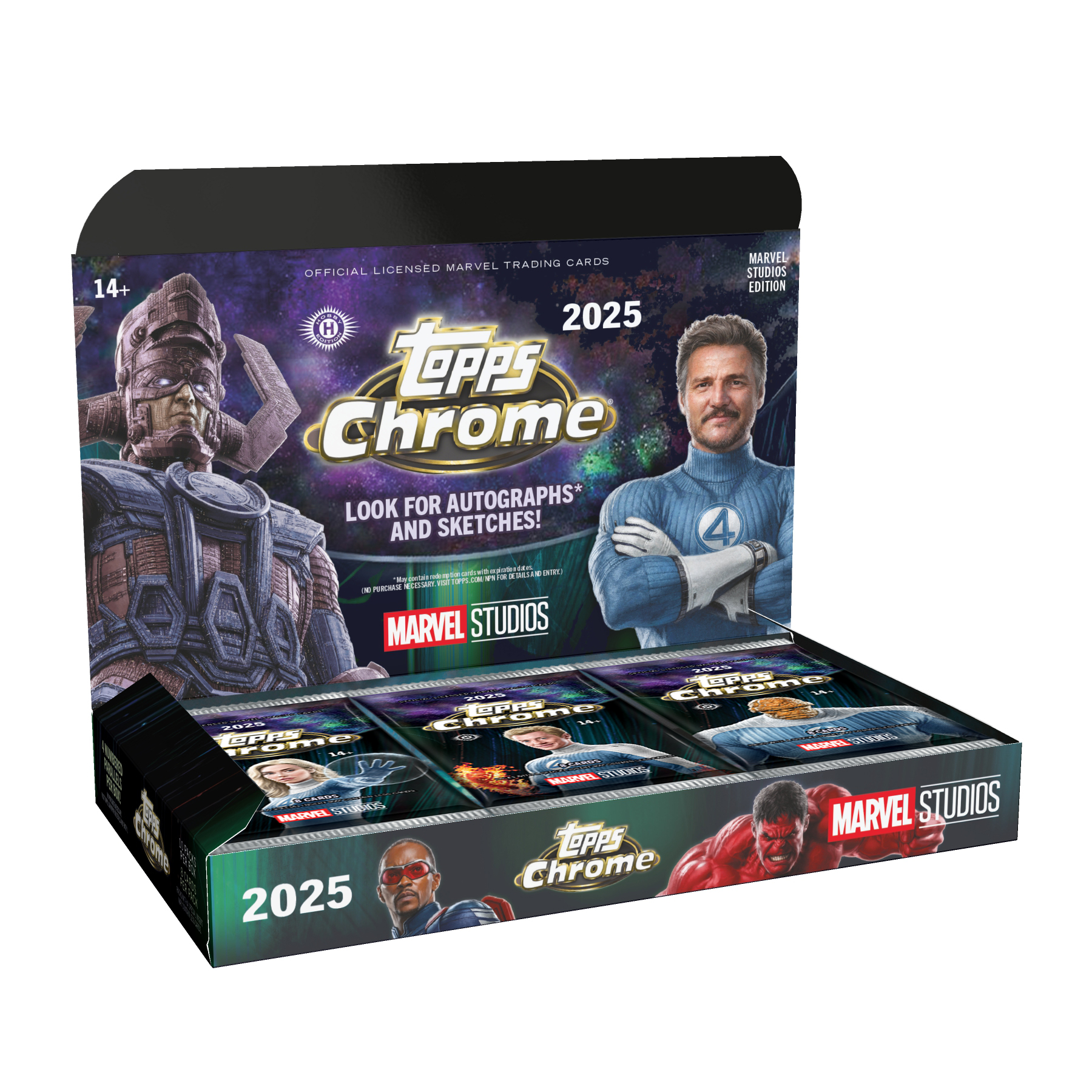 Topps Unveils First Marvel Studios Chrome Set With Actual Hand-Drawn ...