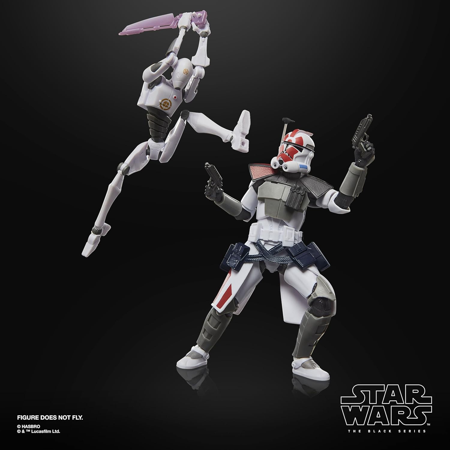 Star Wars Black Series ARC Trooper (Infiltrator) & Commando Droid ...