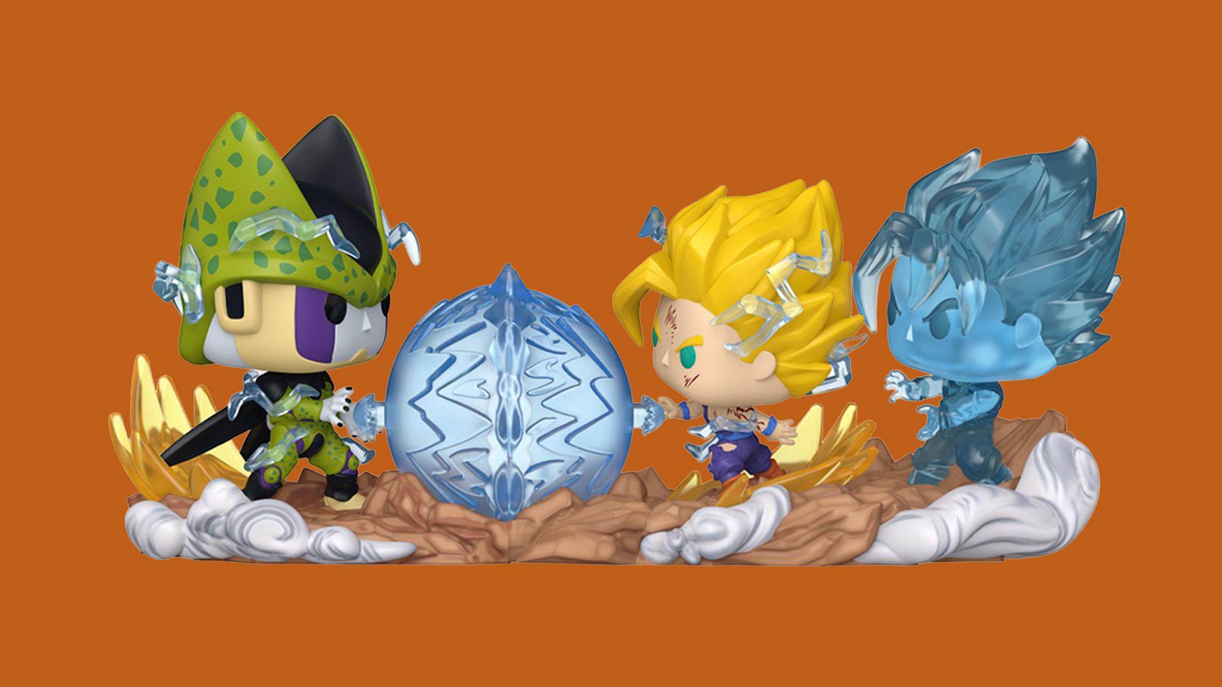 Dragon Ball Z Build-a-Scene Funko Pops Bring to Life An Iconic Gohan vs ...