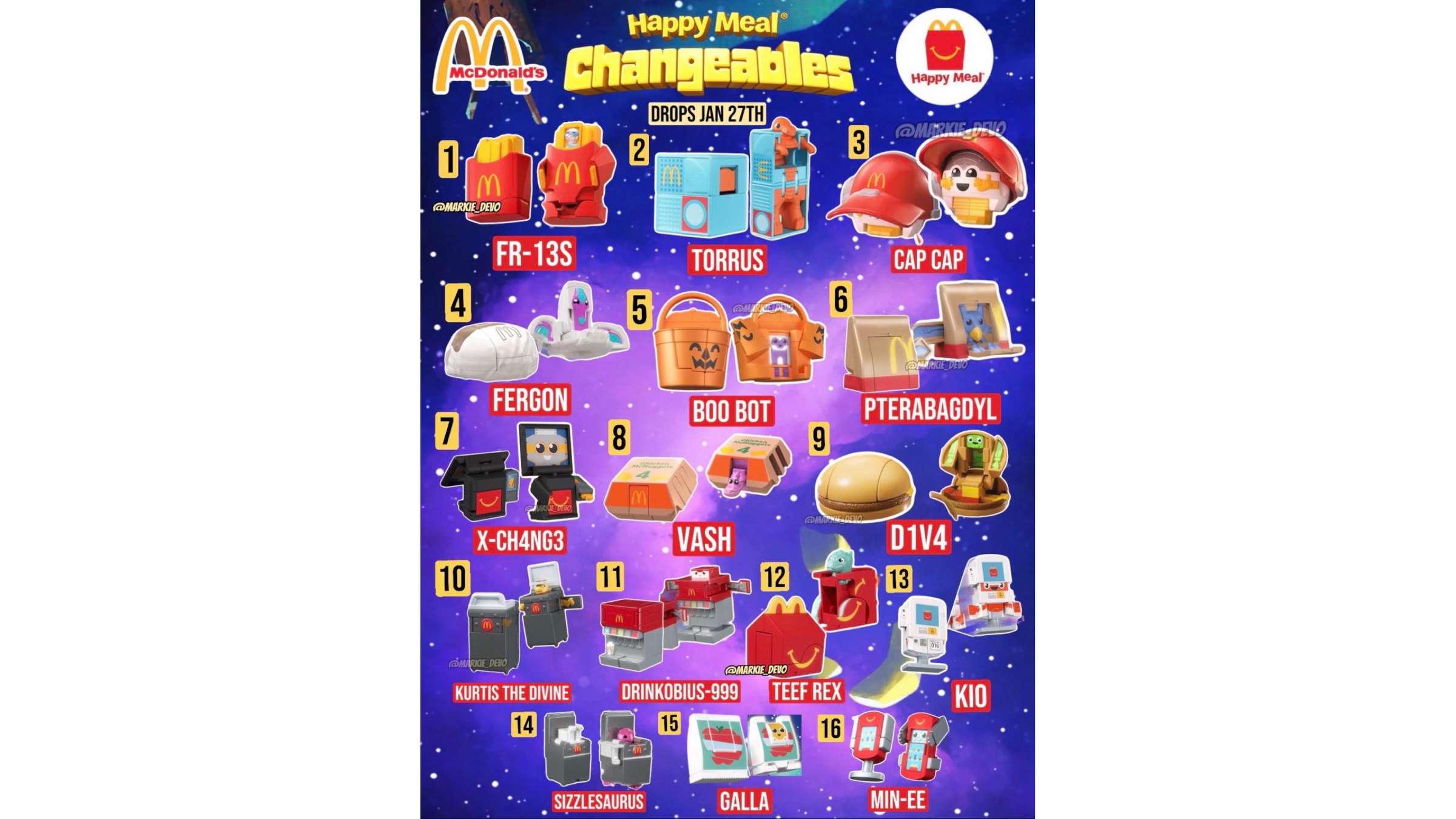 McDonald's Brings Back Happy Meal Changeables - ComicBook.com