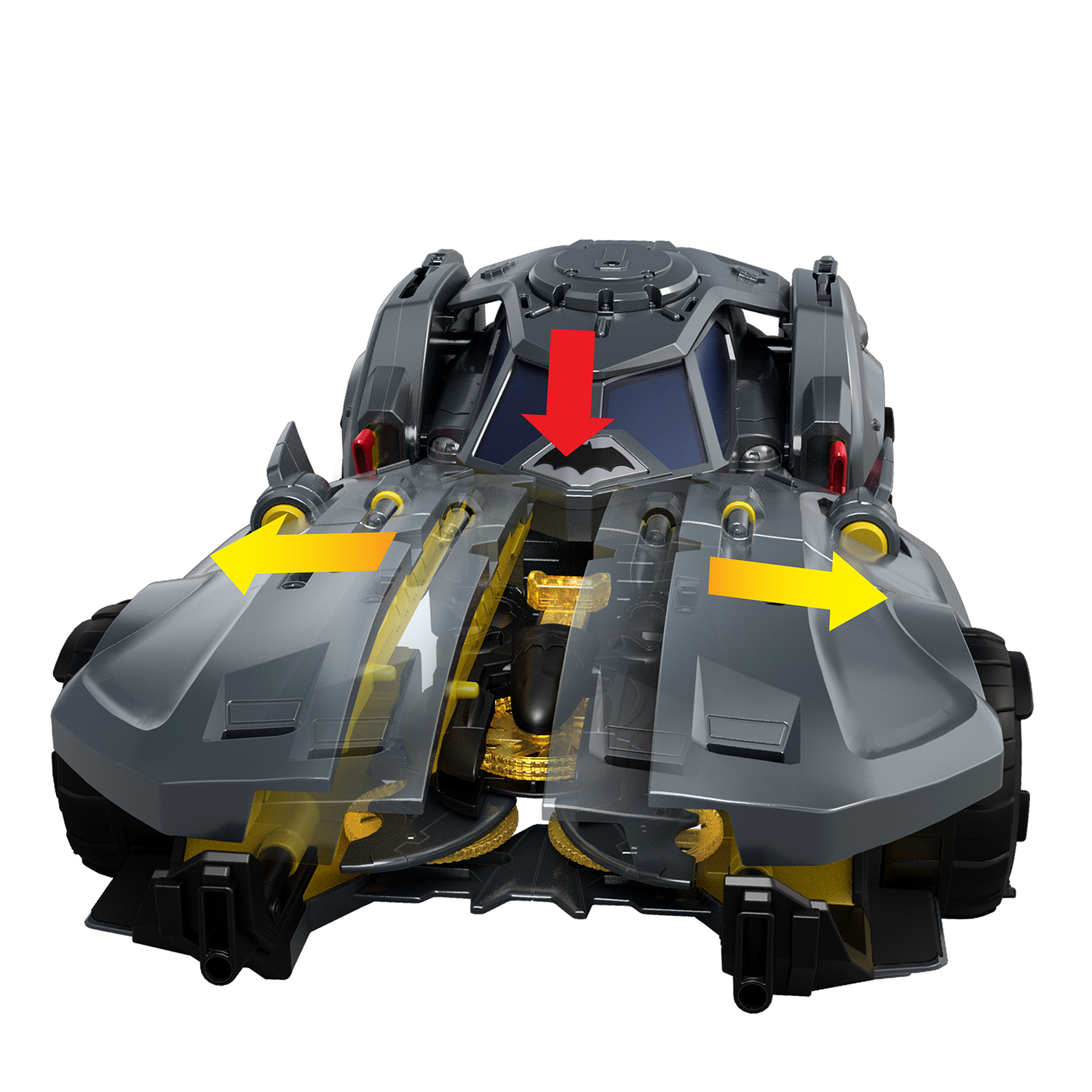 Mattel Reveals DC Toyline's All-New Batmobile, Allowing Fans To Create ...