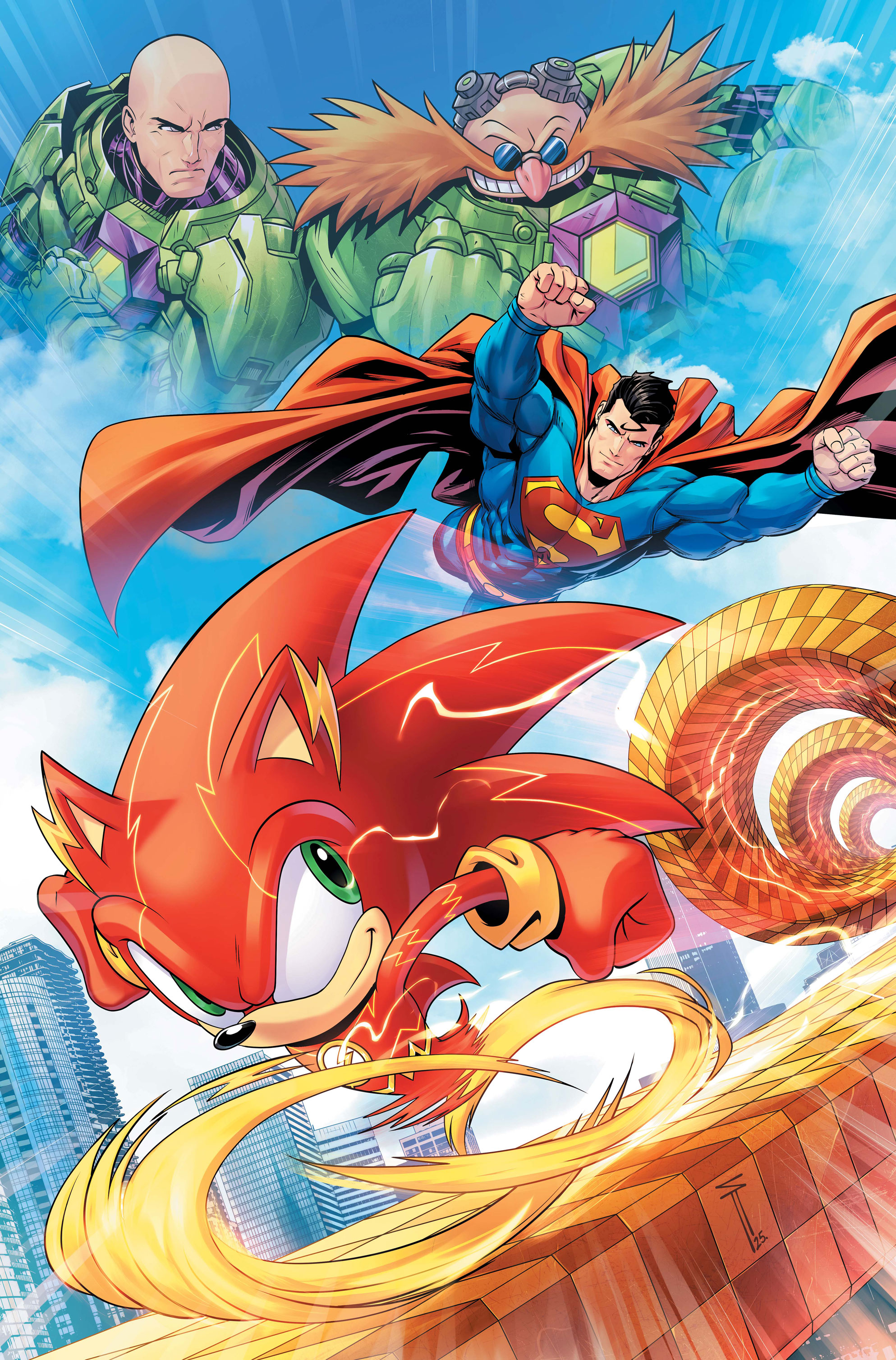 Sonic the Hedgehog and the Justice League Are Teaming Up Again In a New ...