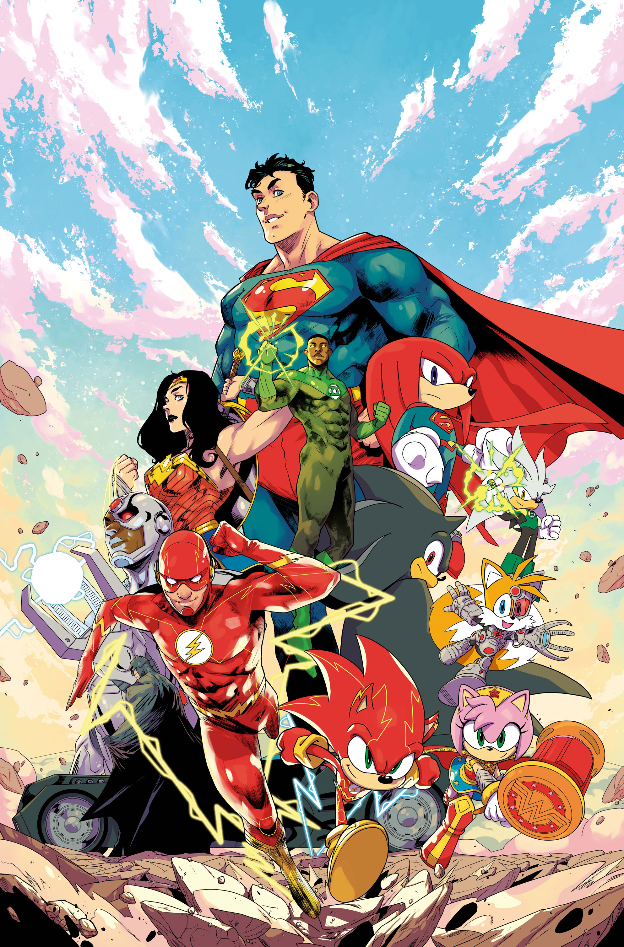 Sonic the Hedgehog and the Justice League Are Teaming Up Again In a New ...