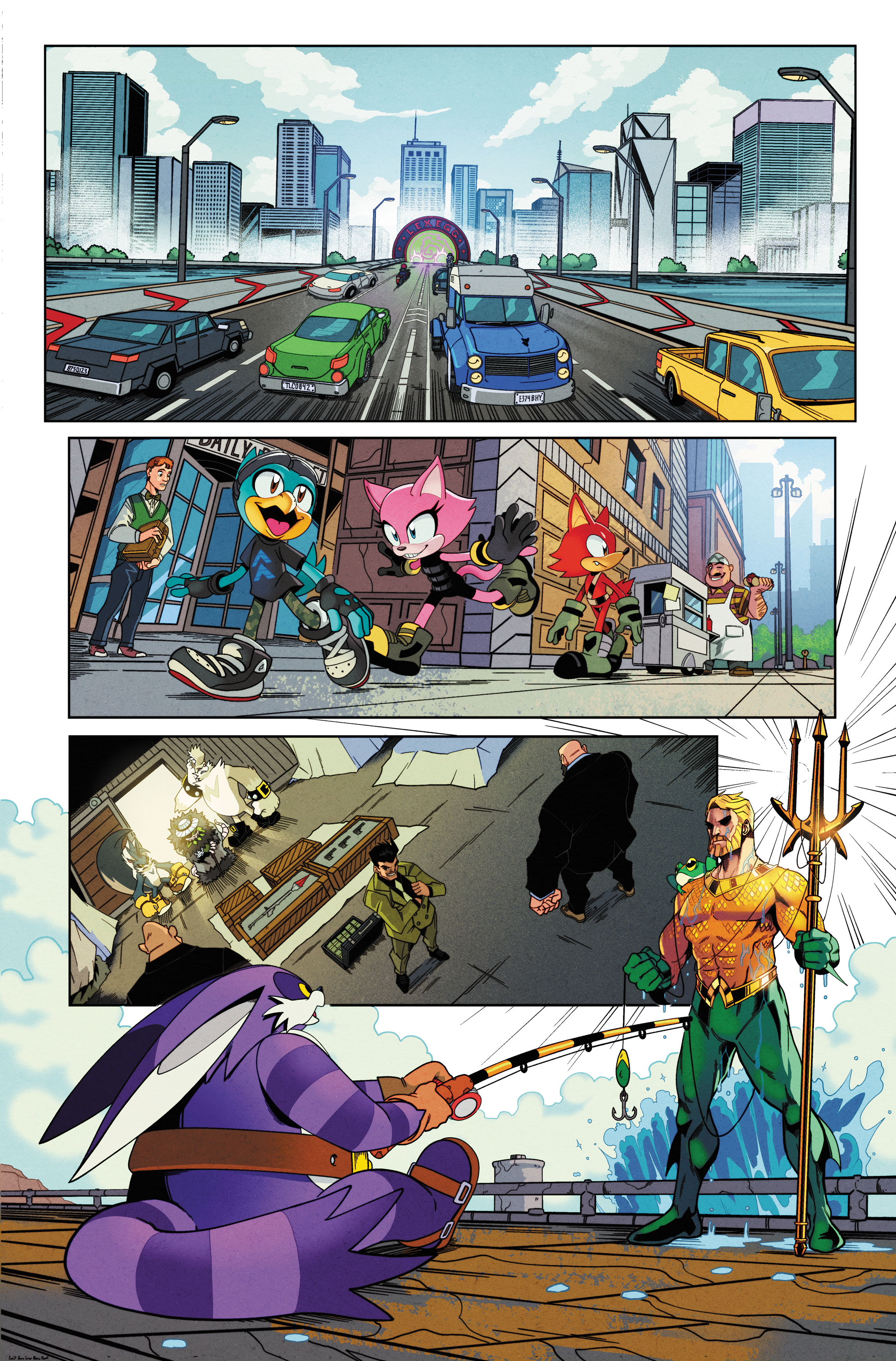 Sonic the Hedgehog and the Justice League Are Teaming Up Again In a New ...