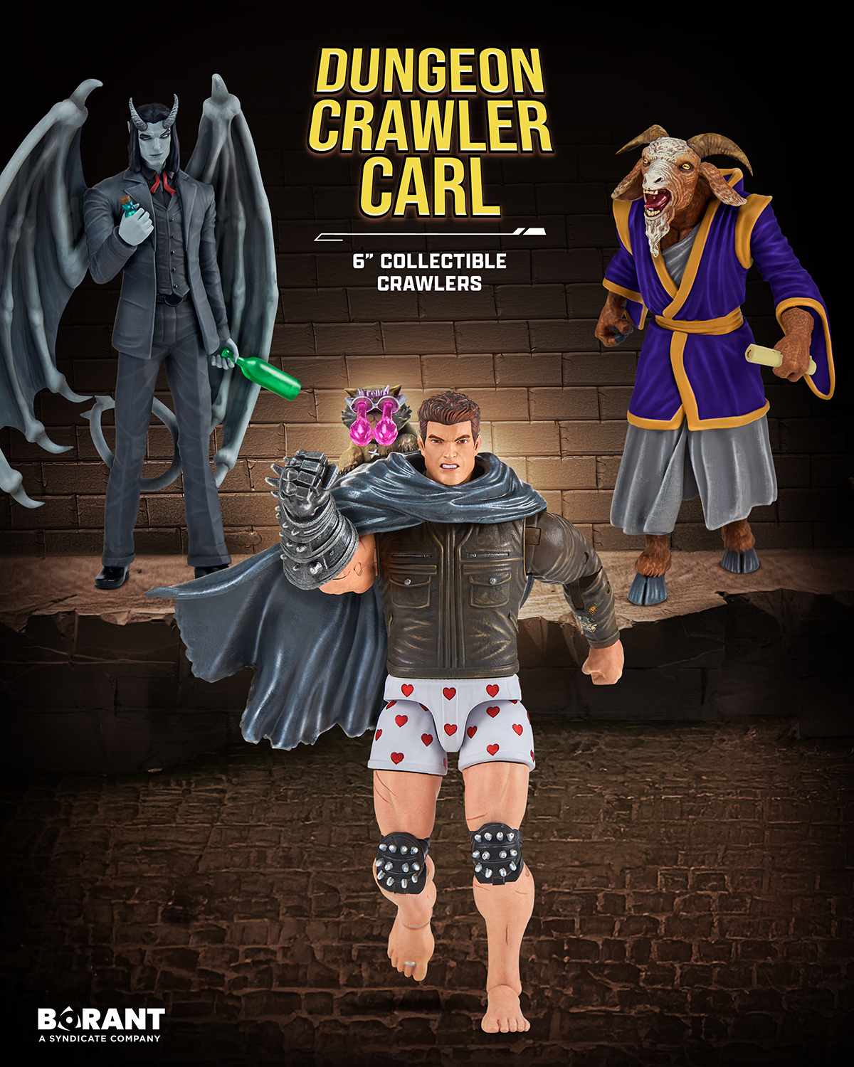 Playmates Toys Reveals Dungeon Crawler Carl Toyline and Collectibles ...