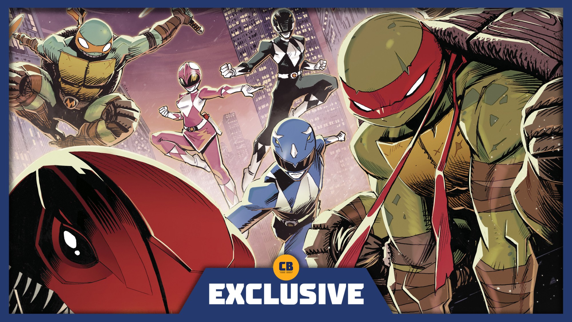 Mighty Morphin Power Rangers/ Teenage Mutant Ninja Turtles III Reveals ...