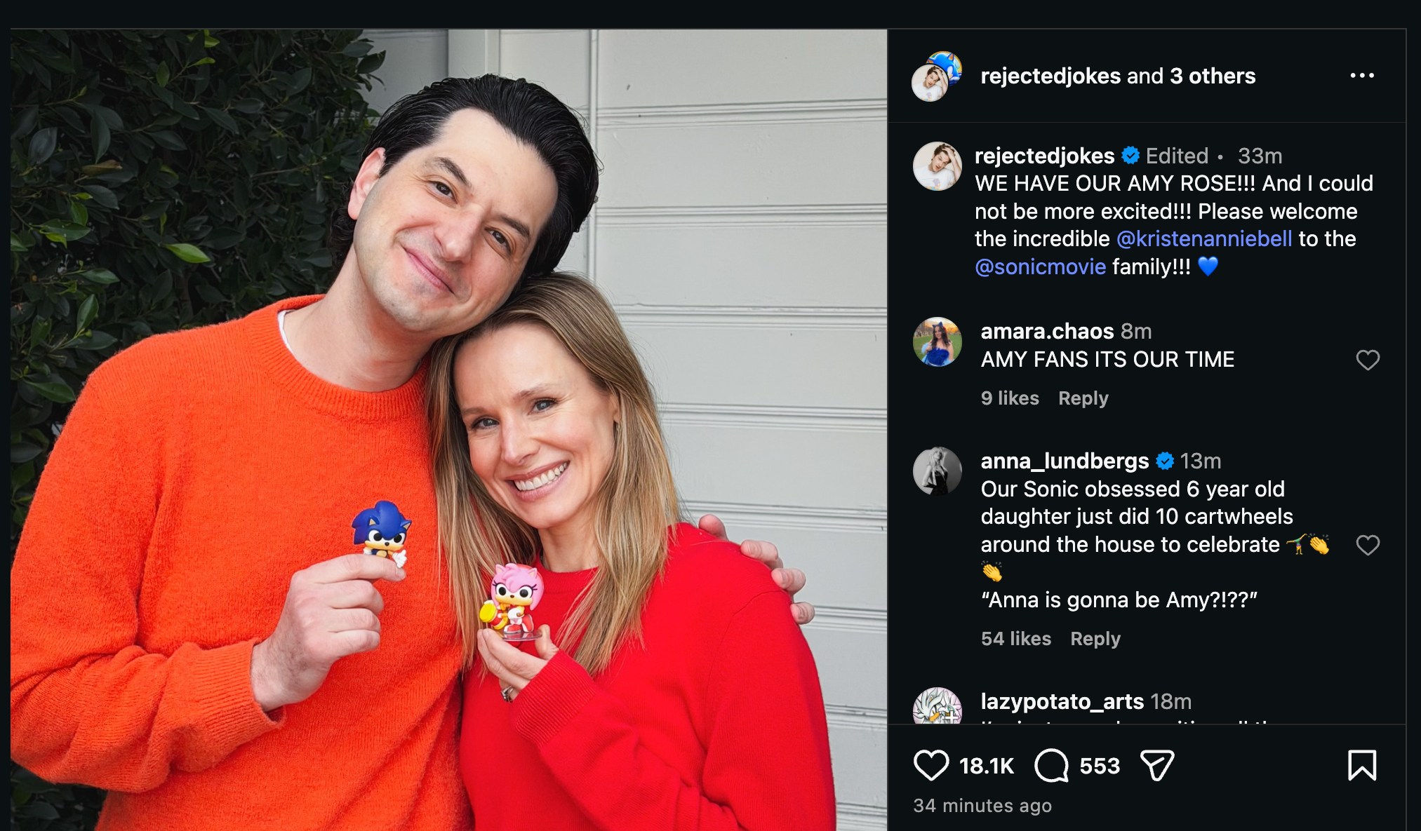 Sonic 4 Casts New Hero Amy Rose (And Fans Will Love the Actor ...