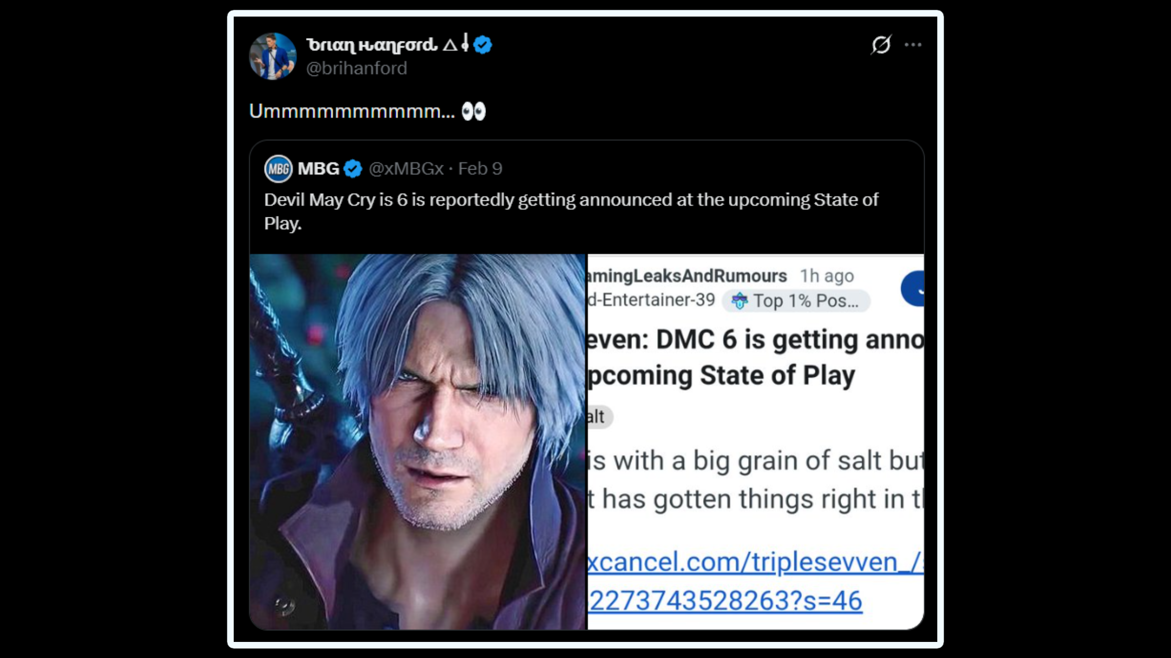 Devil May Cry 6 Gets Disappointing Update Ahead of Rumored Reveal ...