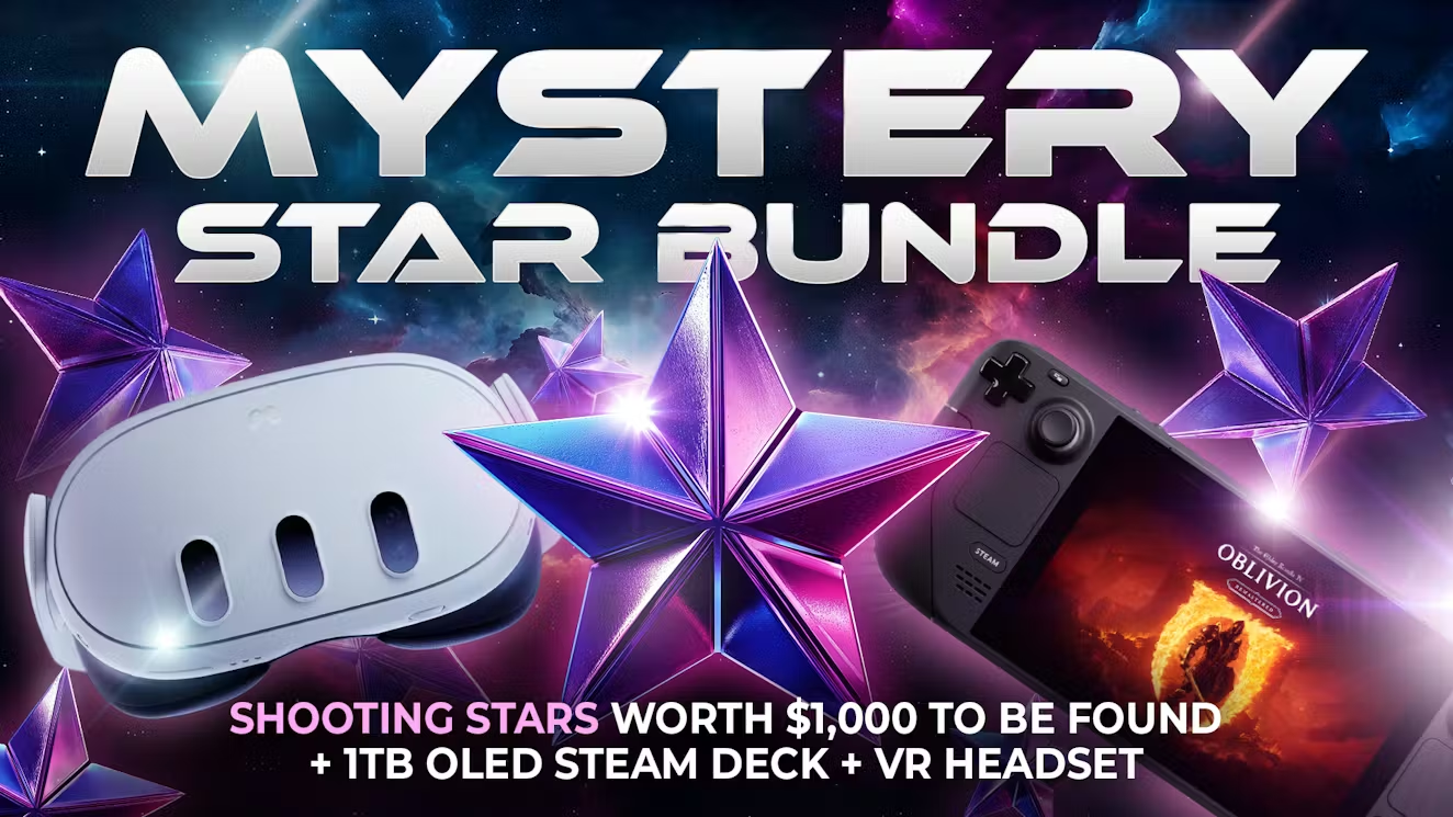 Fanatical's Mystery Star Bundle Includes a Chance to Win a Meta Quest 3 ...