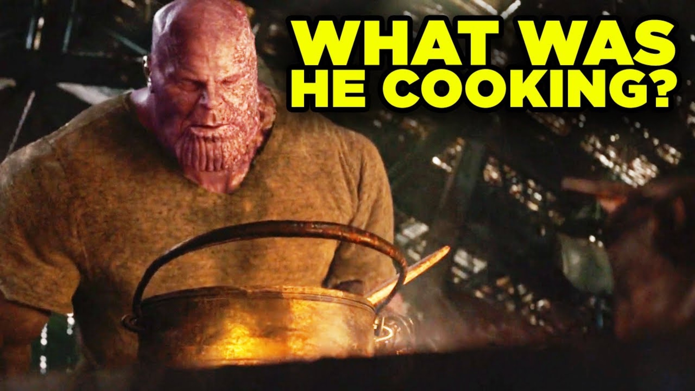 What Was He Cooking Thanos