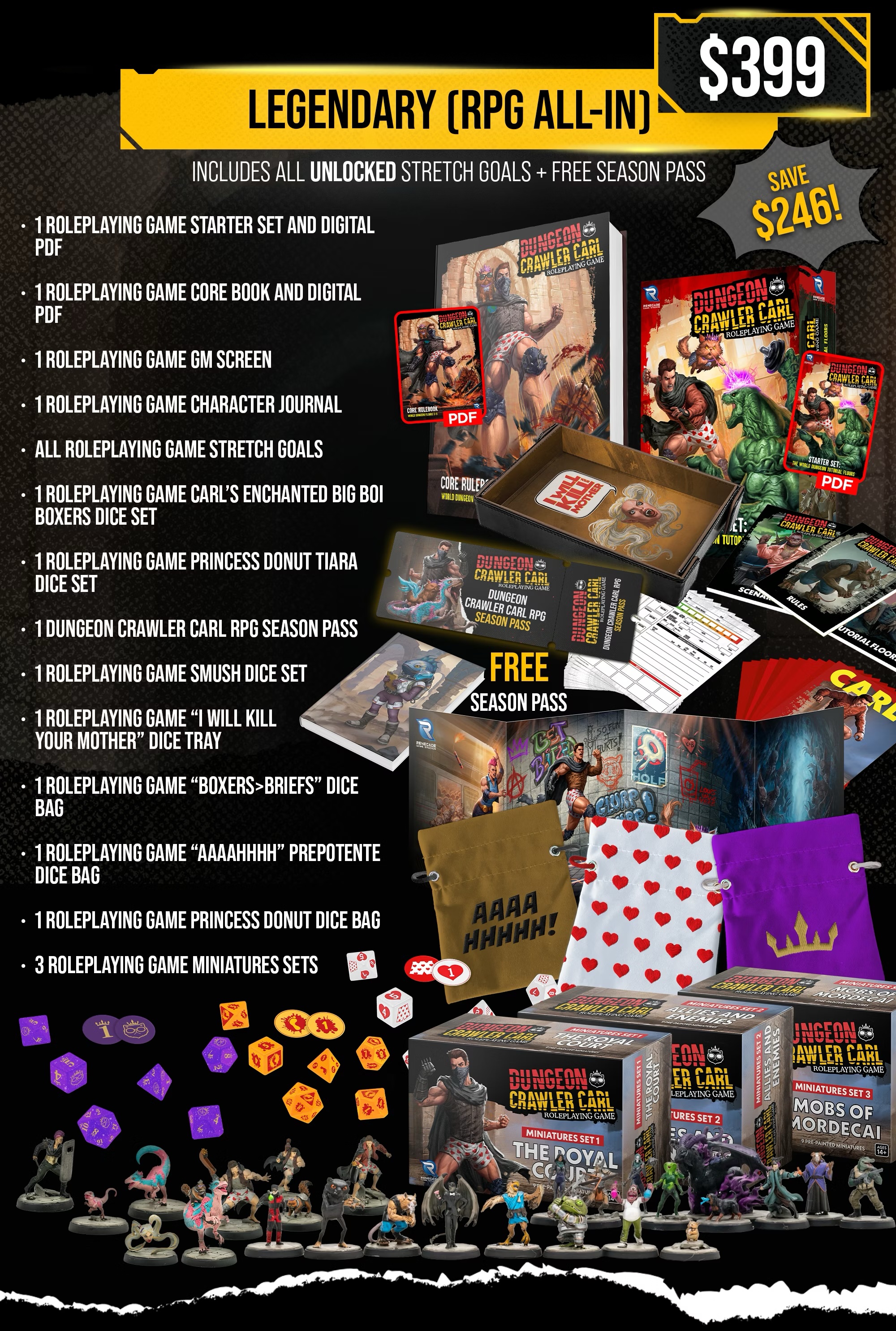 Dungeon Crawler Carl Games Smash Funding Goal (Here's Everything We ...