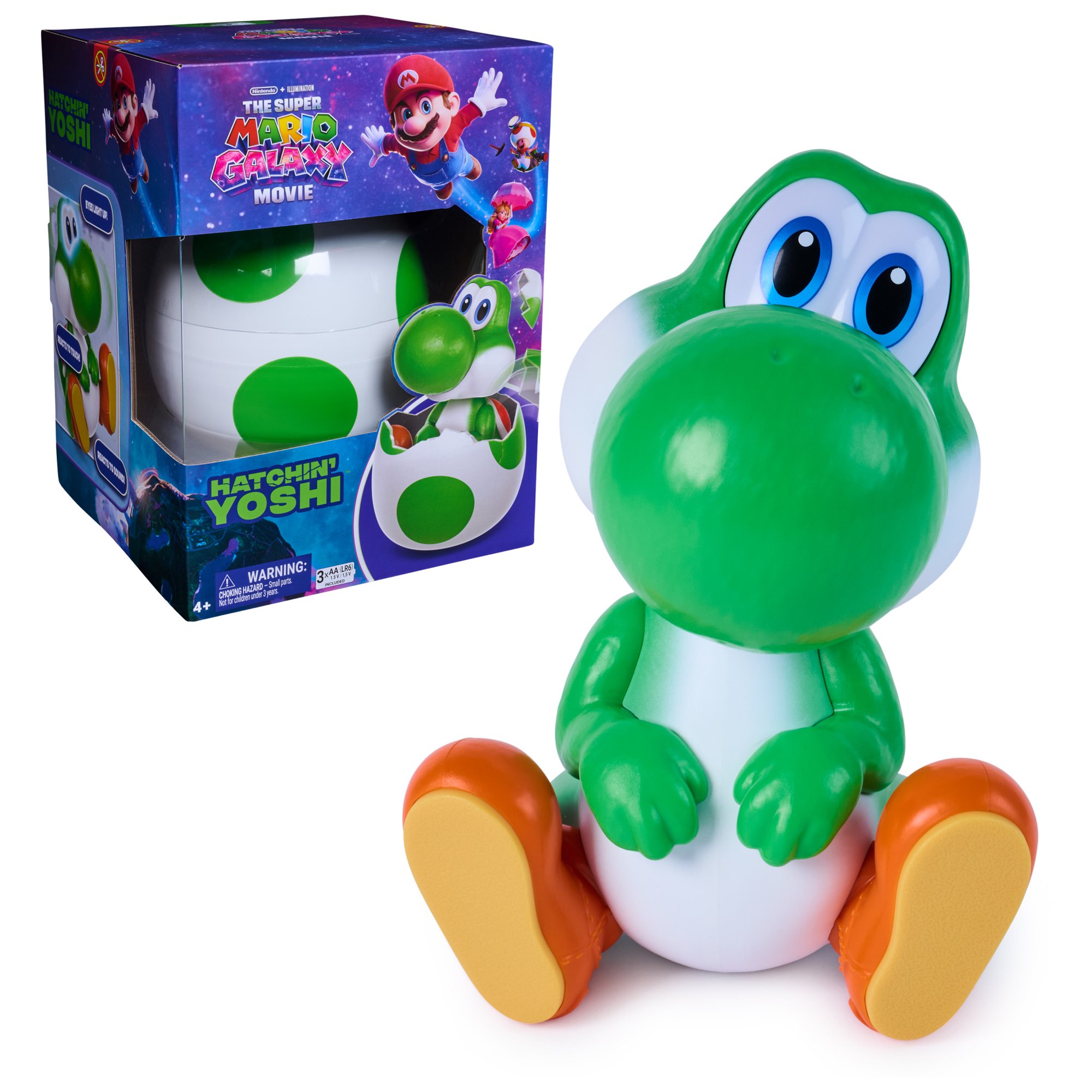 Super Mario Galaxy Movie Stars Race To Hatch Yoshi Eggs (And Here's How ...