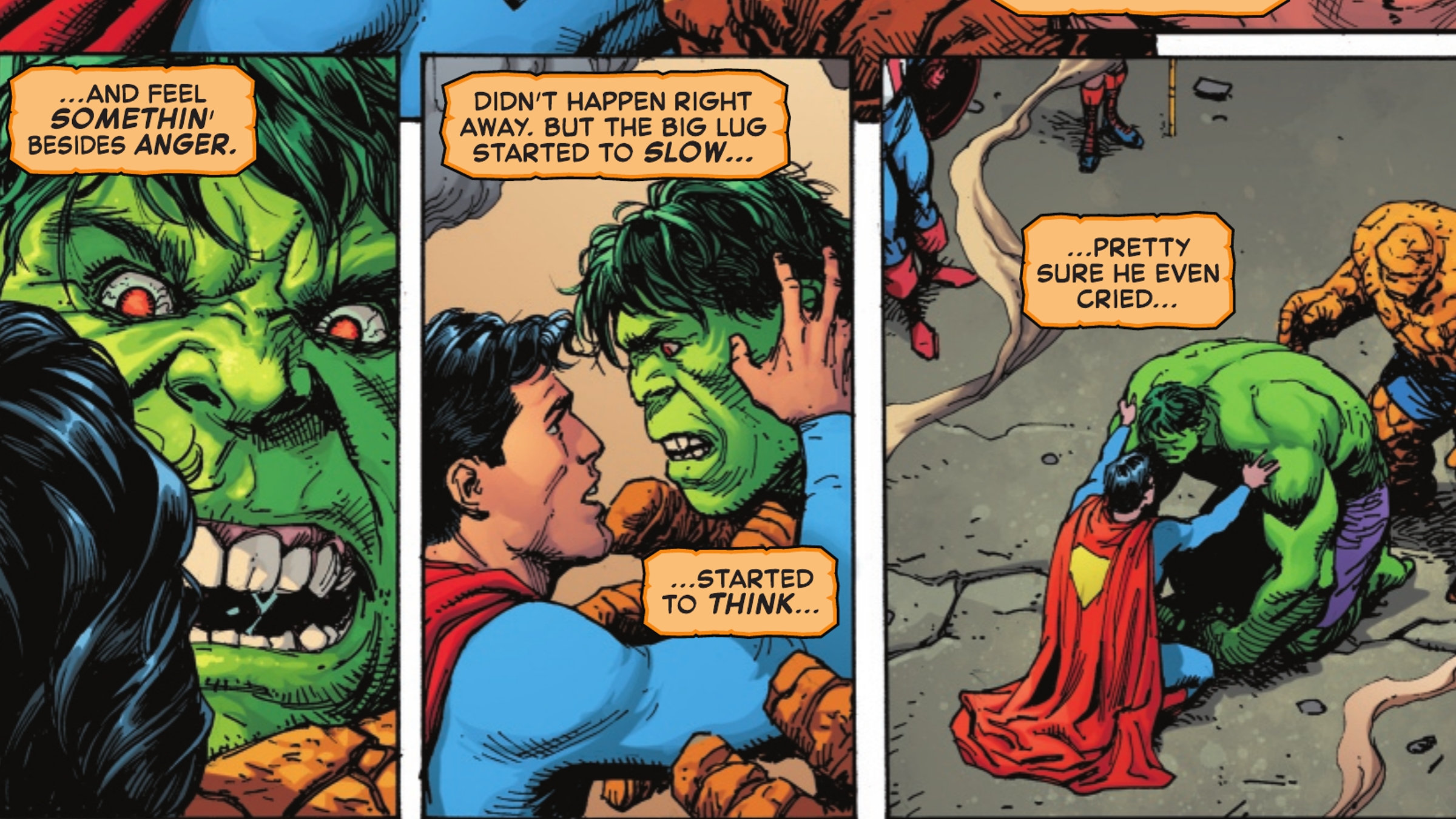 DC Just Proved Superman Can Beat the Hulk (But Not How You Think ...