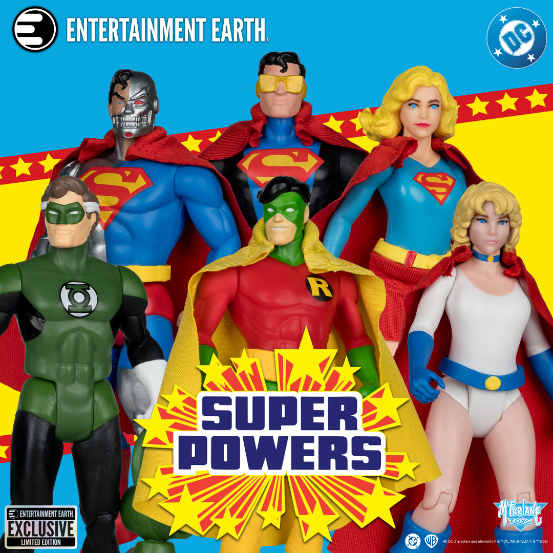This New DC Super Powers Set Feels Like Stepping Into a 1980s Toy Aisle
