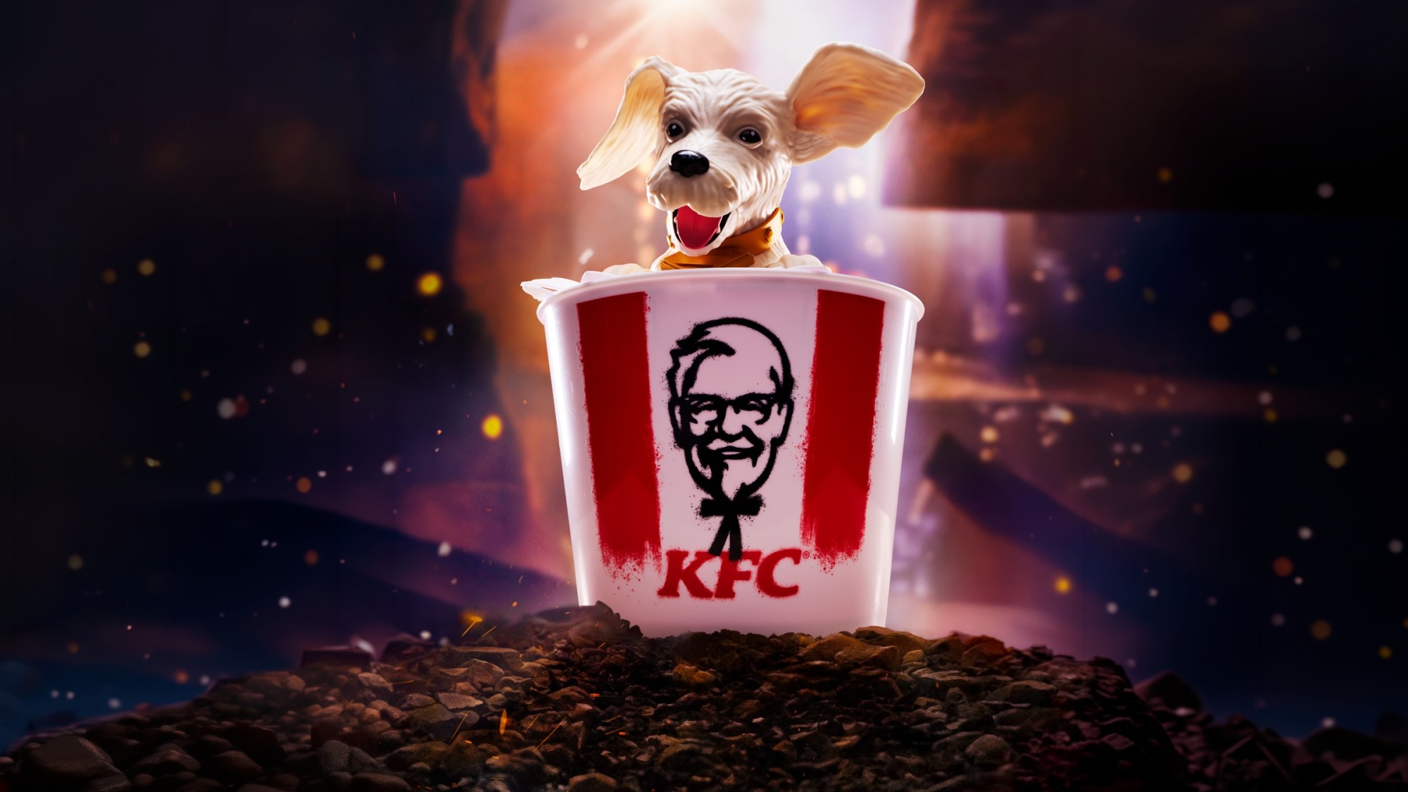 Supergirl & KFC's Collaboration Reveals the Best Krypto Collectible So ...