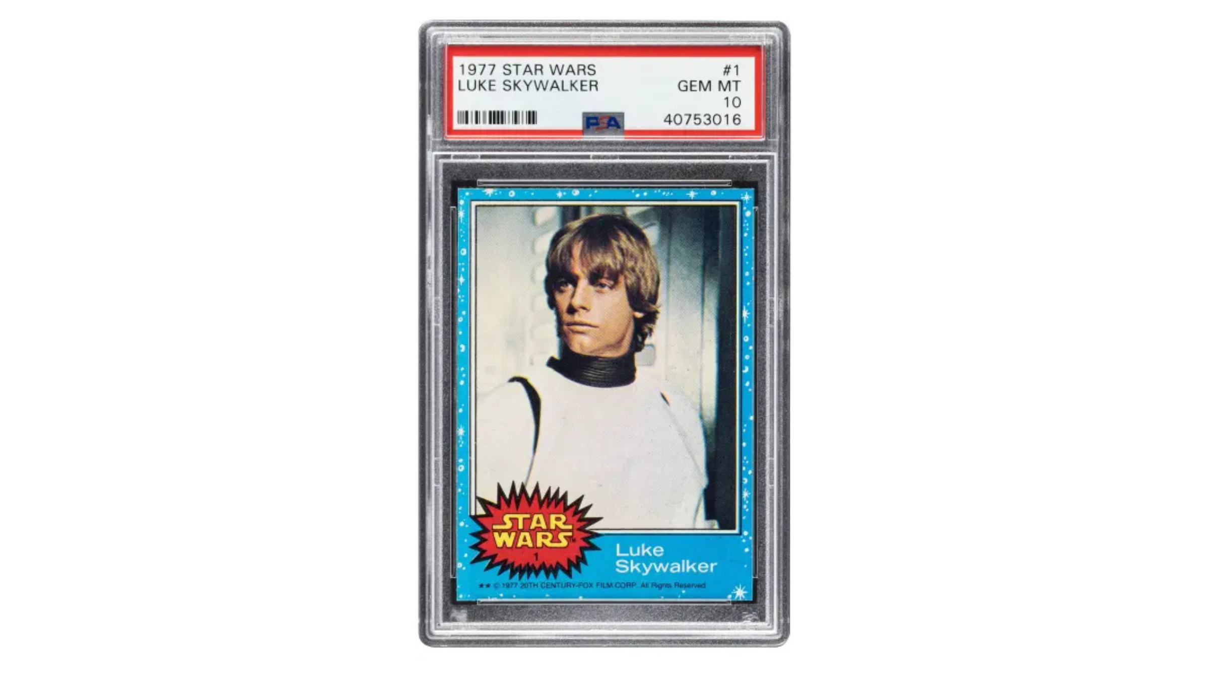 Luke Skywalker Bubblegum Card Sells For a Record-Breaking $73,000 ...