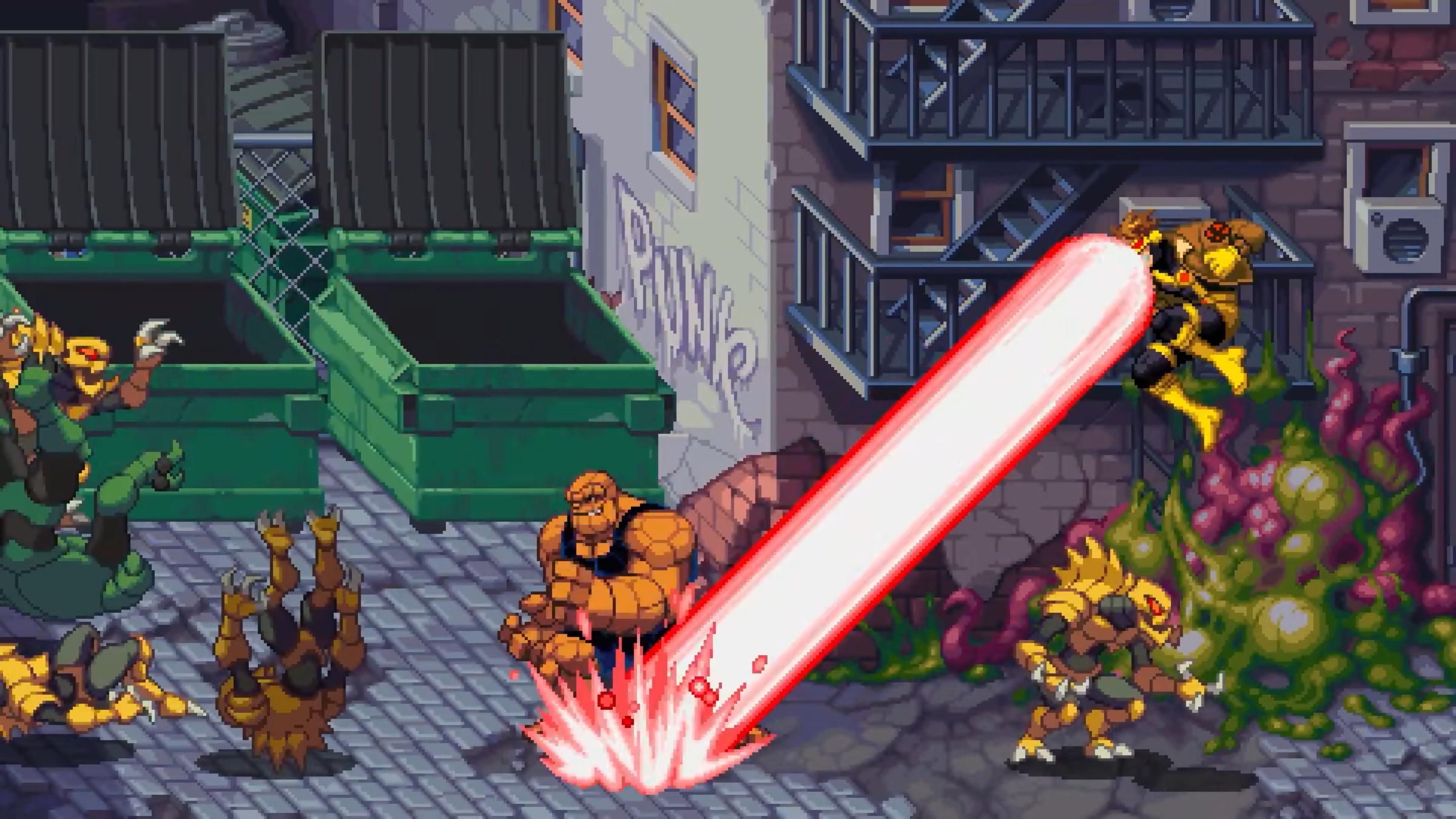 Marvel Cosmic Invasion First DLC Brings Cyclops & The Thing To The Beat ...