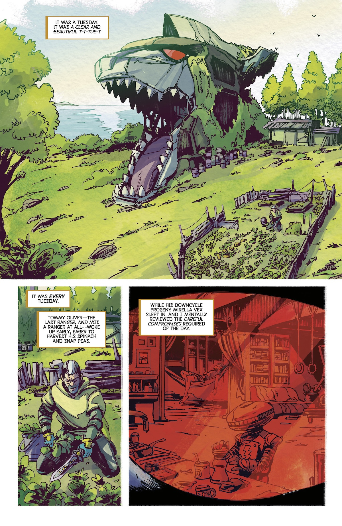 Power Rangers' New Green Ranger Series Reveals A Very Different Tommy ...