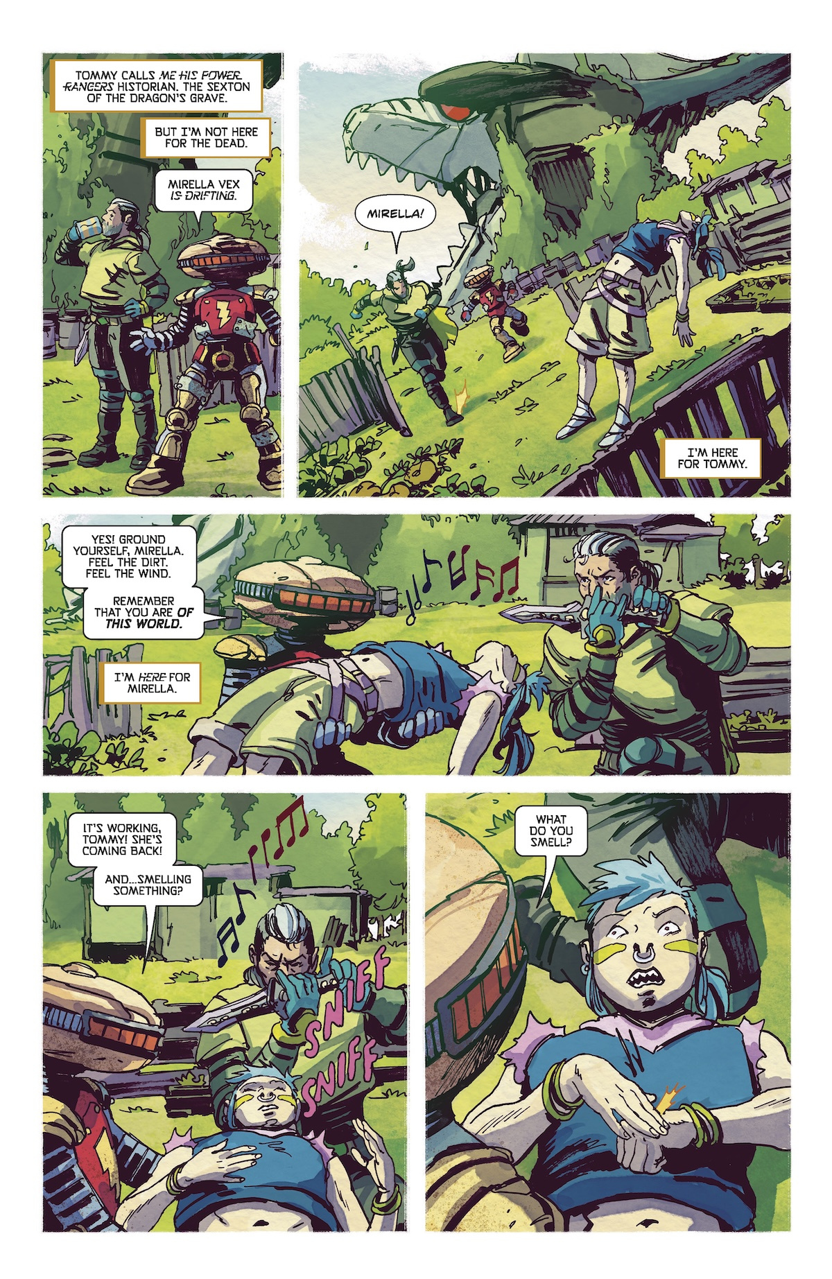Power Rangers' New Green Ranger Series Reveals A Very Different Tommy ...