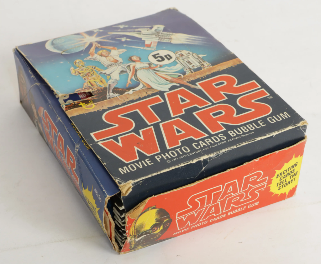 49-Year-Old Star Wars Trading Card Box Just Sold For Over $25,000 - Why ...