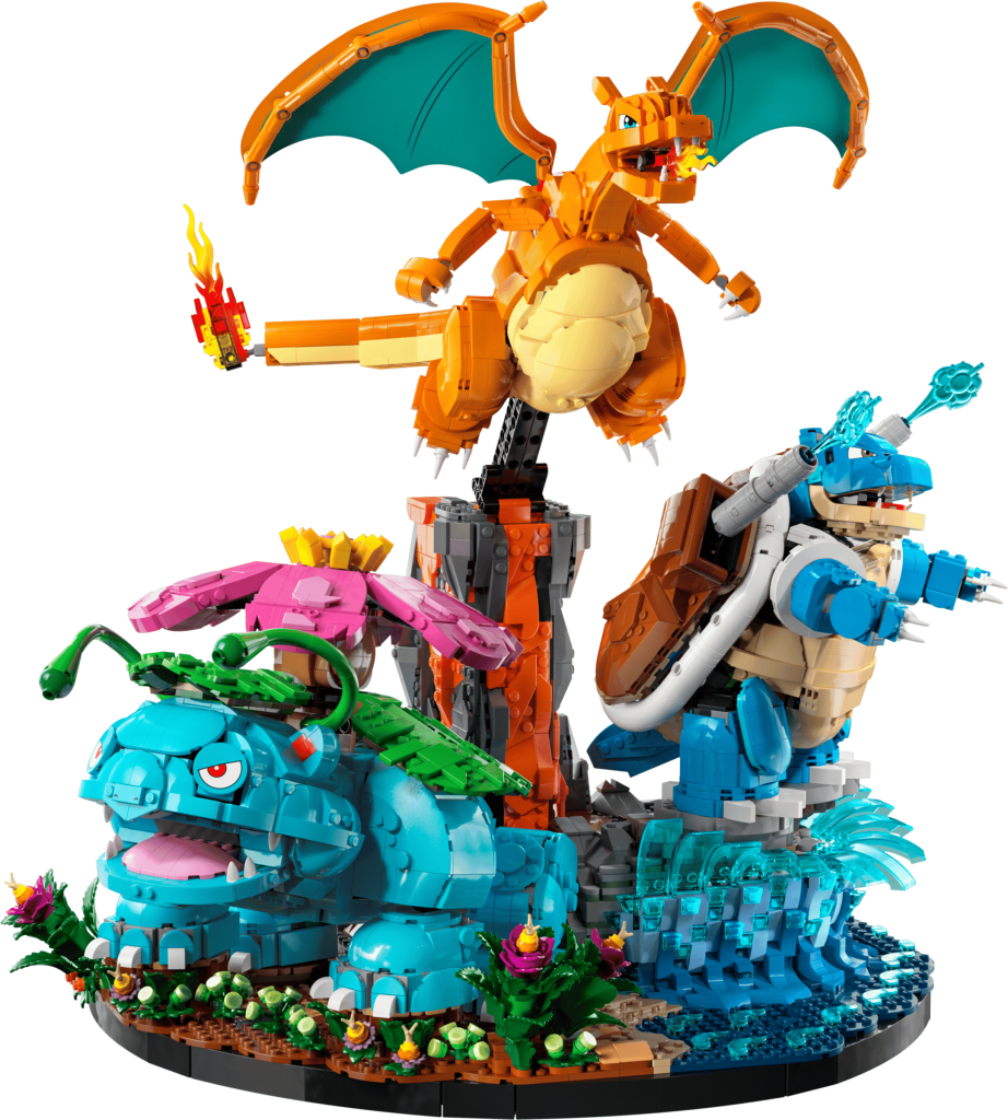 Catch ‘Em While You Can: LEGO’s Huge Pokémon Starter Trio Returns to ...